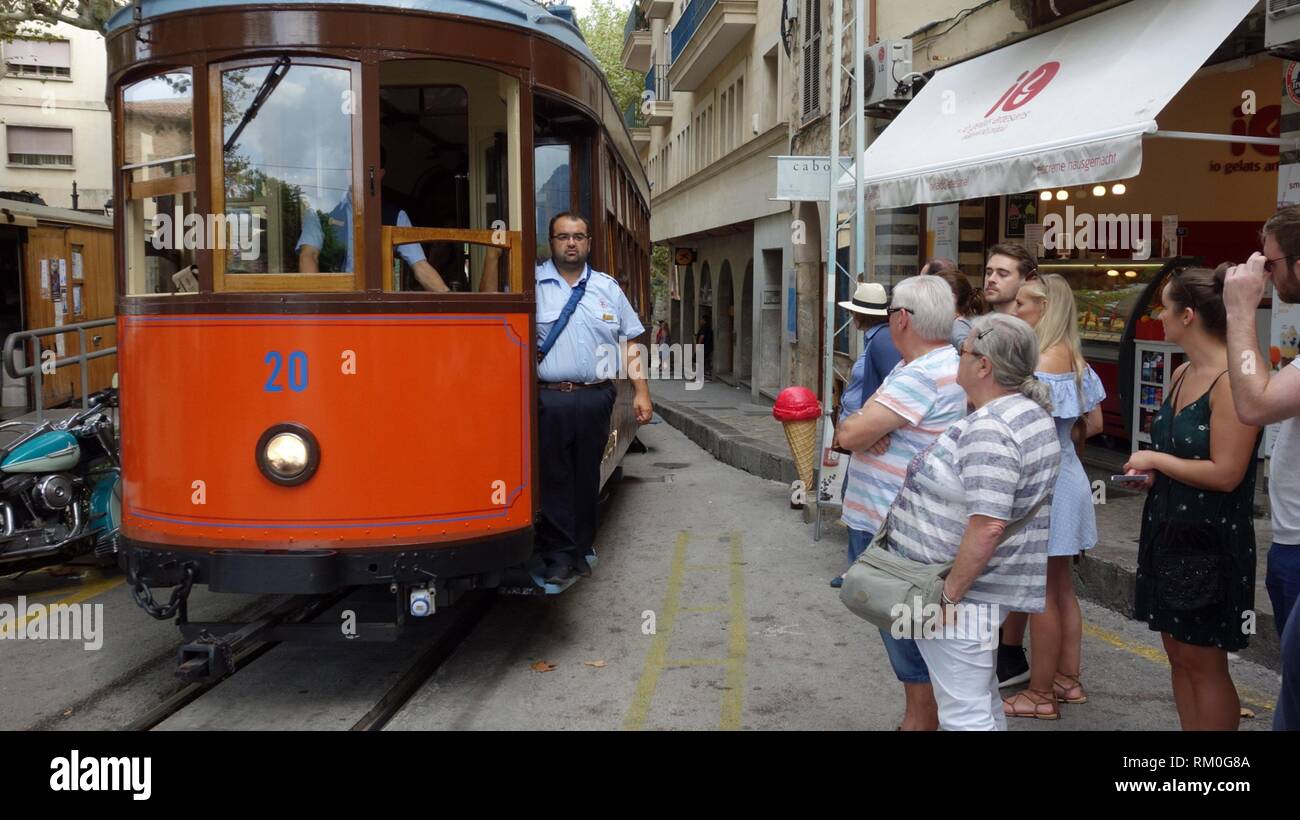 Train of soller hi-res stock photography and images - Alamy