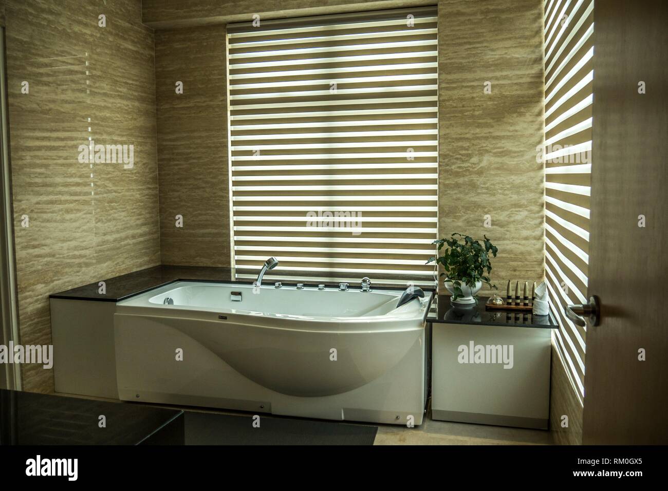 Bathtub spa hi-res stock photography and images - Alamy