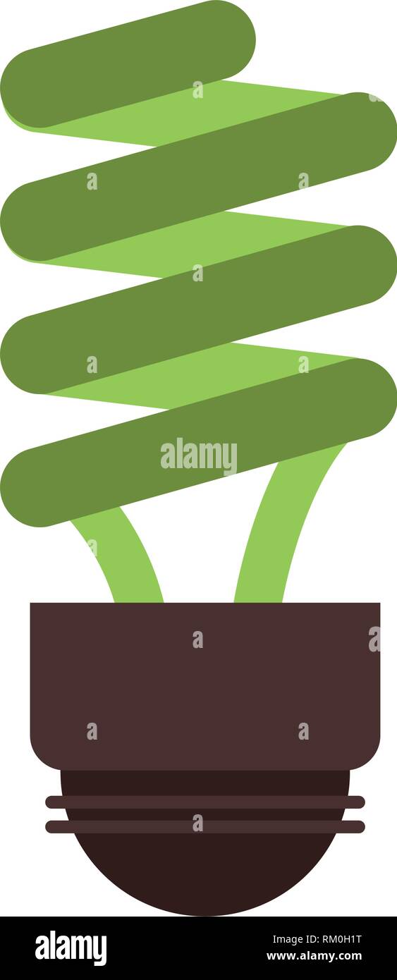 saving bulb light symbol Stock Vector Image & Art - Alamy