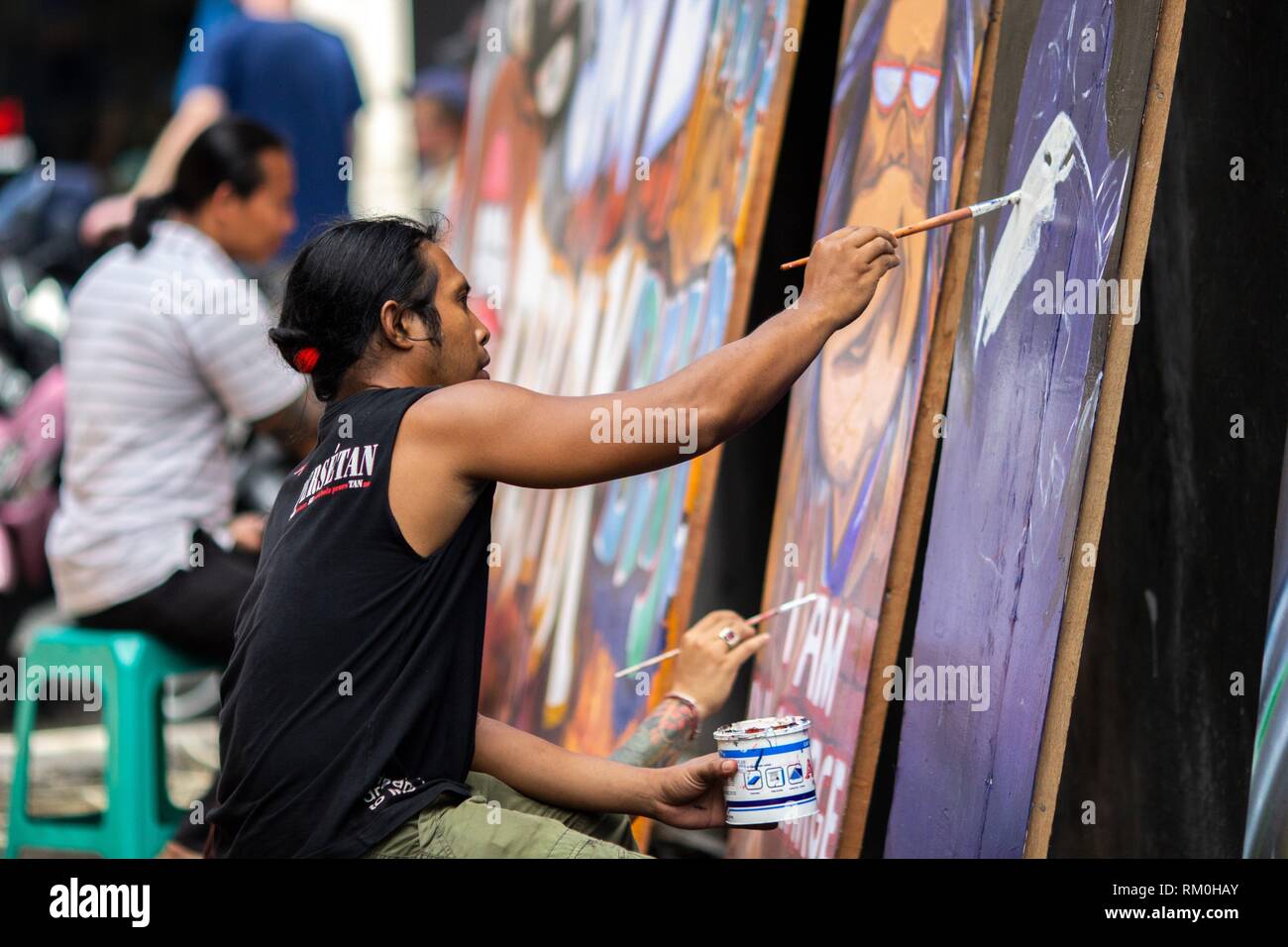 Work in bali hi-res stock photography and images - Alamy