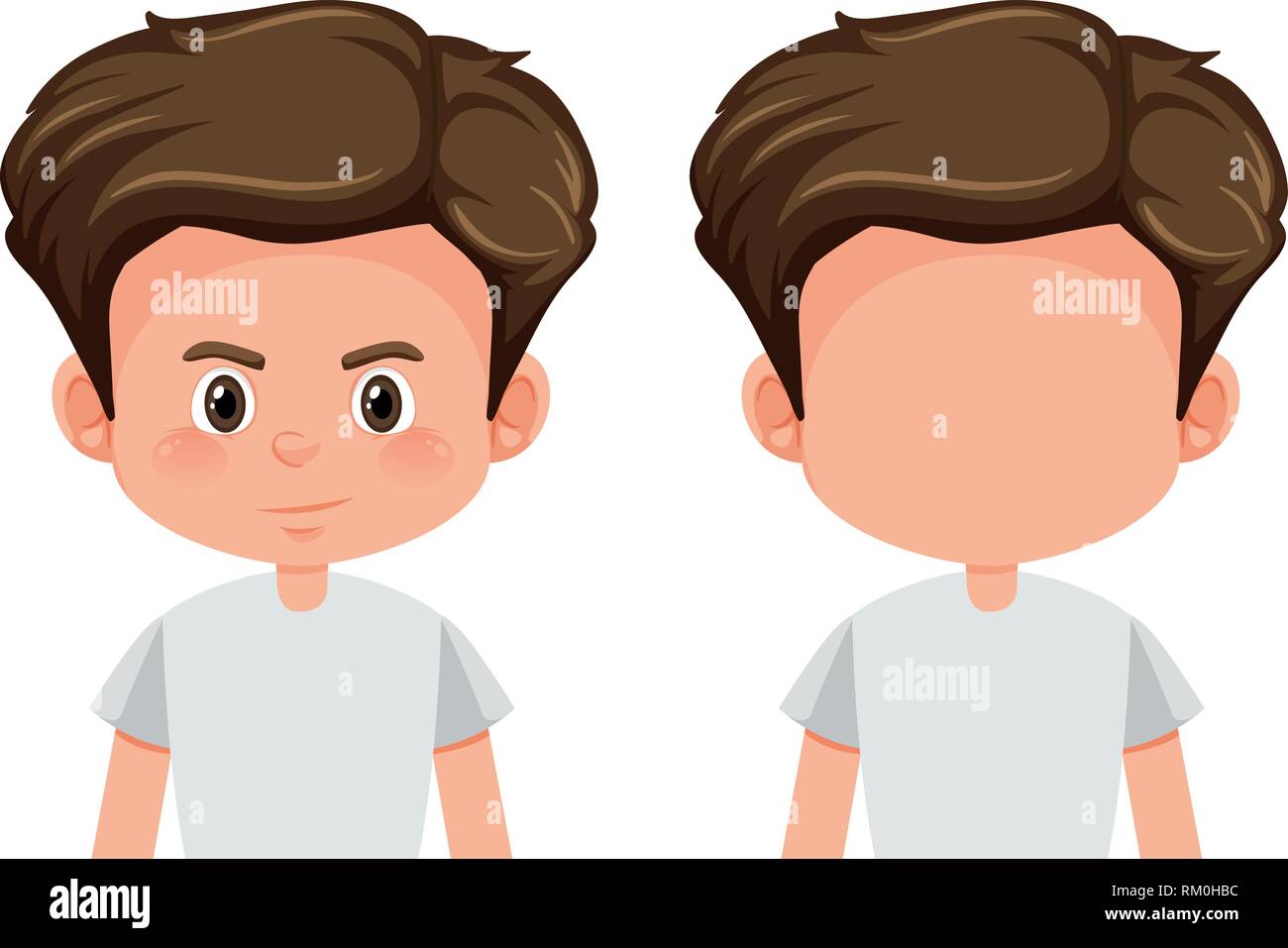 Set of boy character illustration Stock Vector Image & Art - Alamy