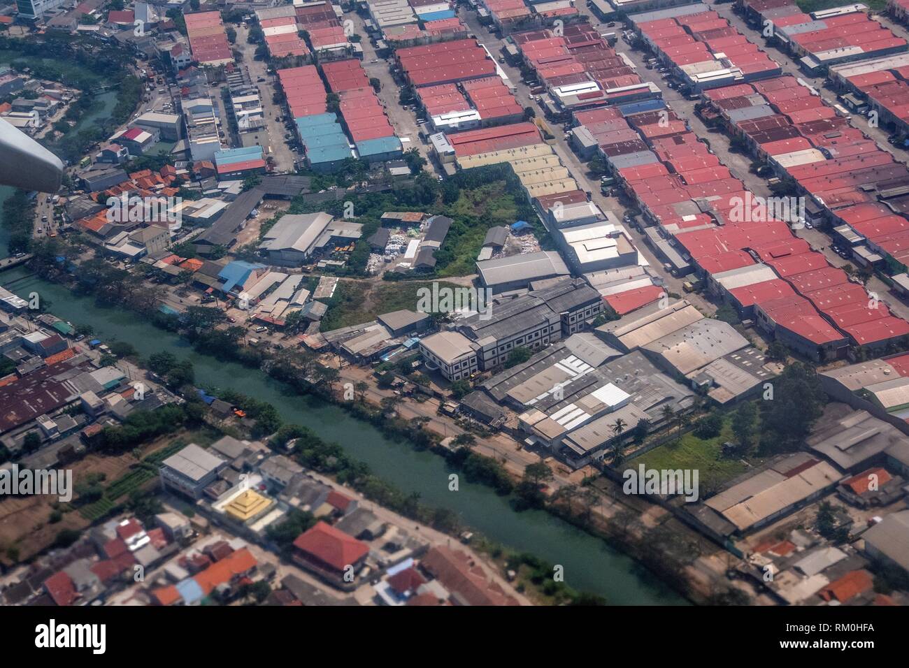 Indonesia City Aerial High Resolution Stock Photography and Images - Alamy
