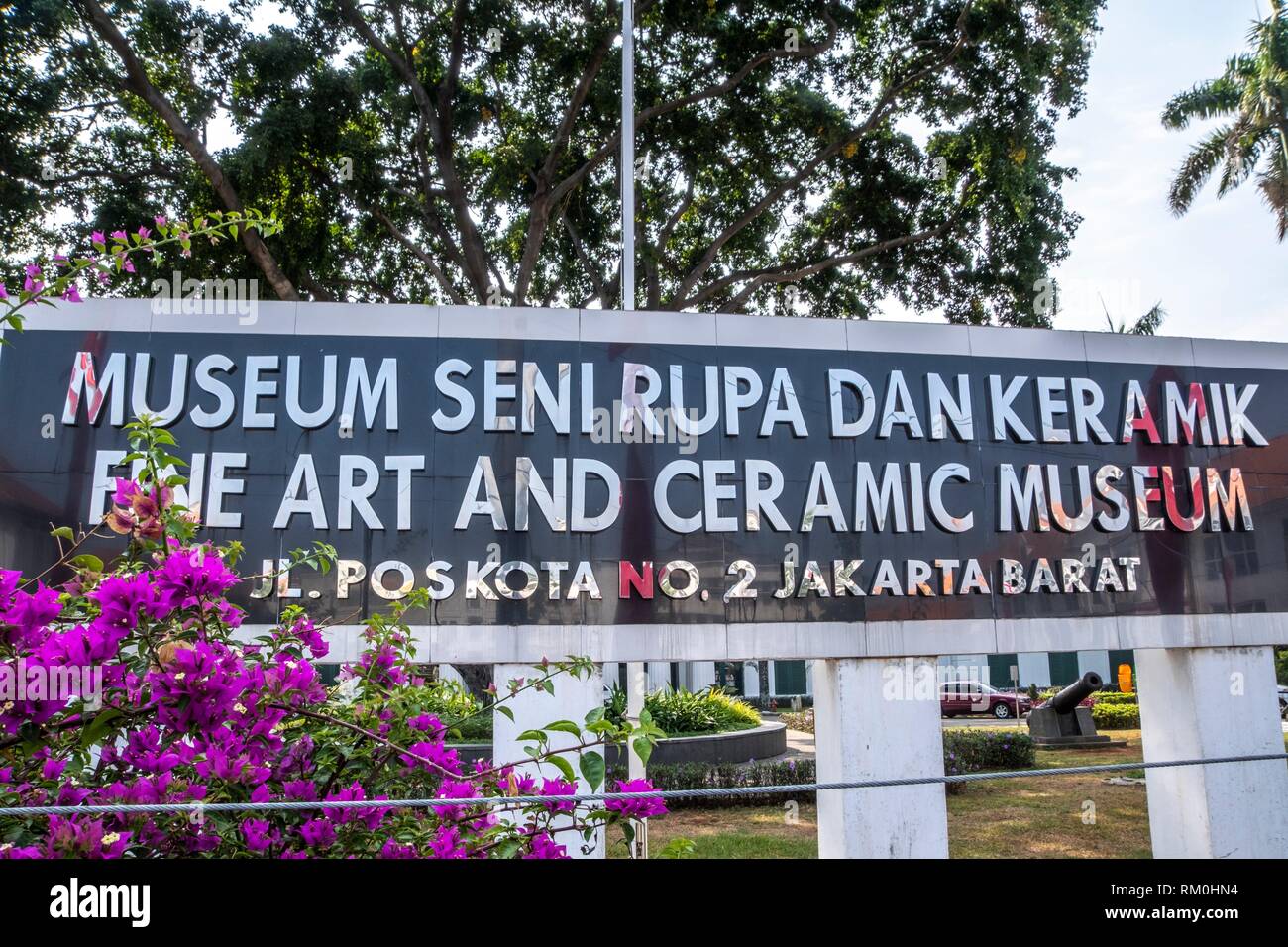 Taman Fatahillah Square And Jakarta High Resolution Stock Photography ...