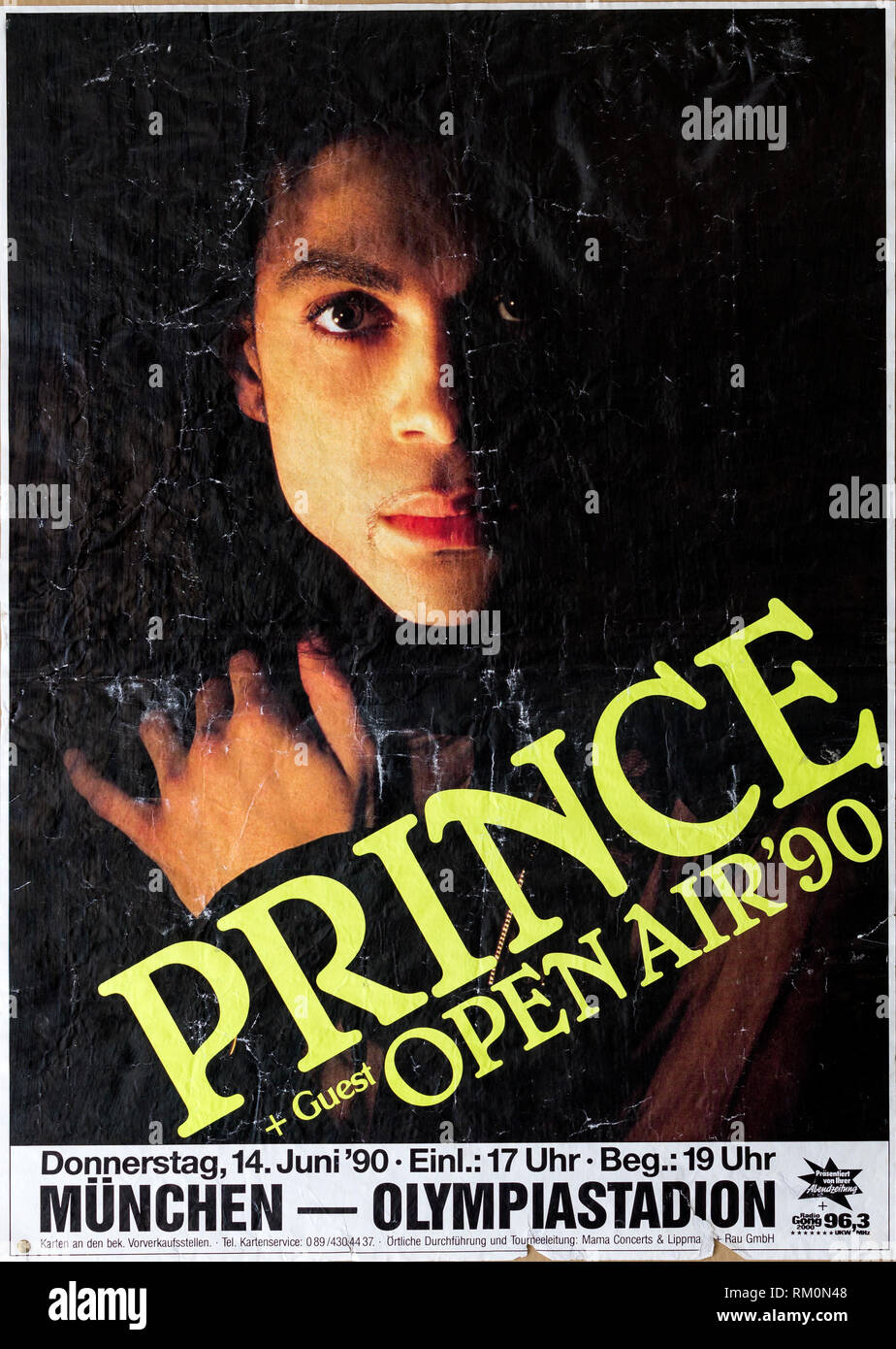 Prince Musicology Tour Poster