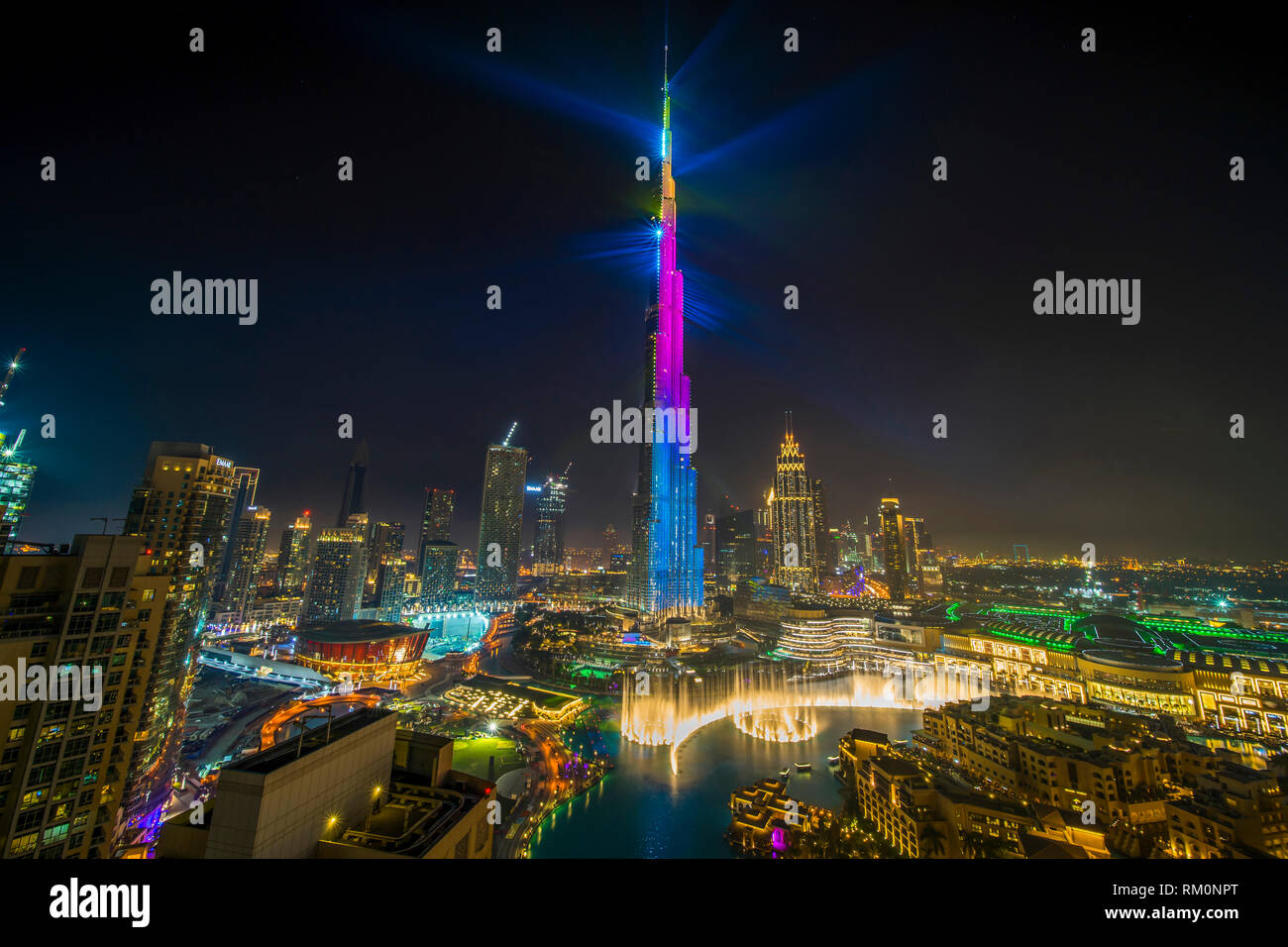 Burj al arab new years eve hi-res stock photography and images - Alamy