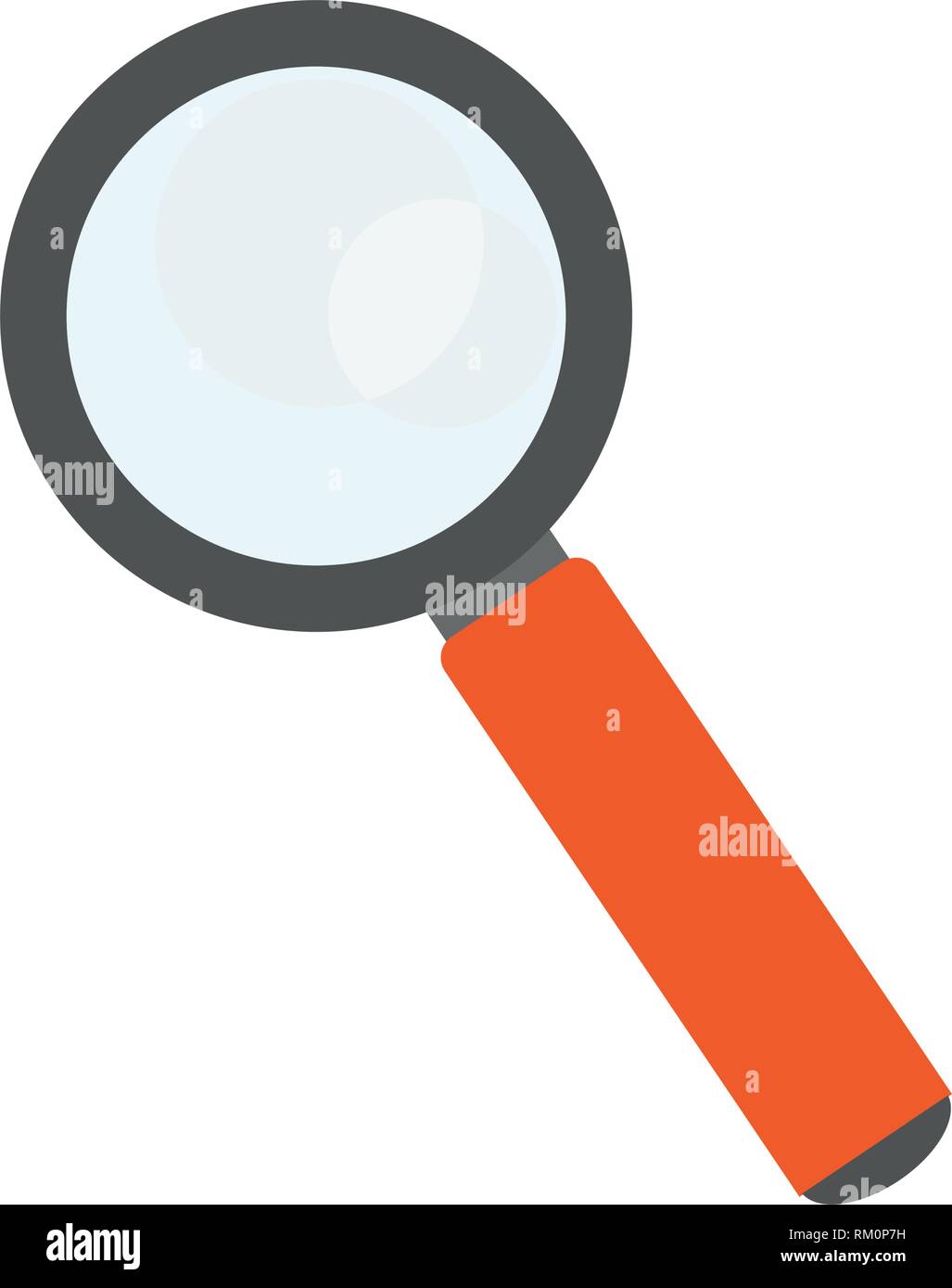 magnifying glass symbol isolated Stock Vector Image & Art - Alamy