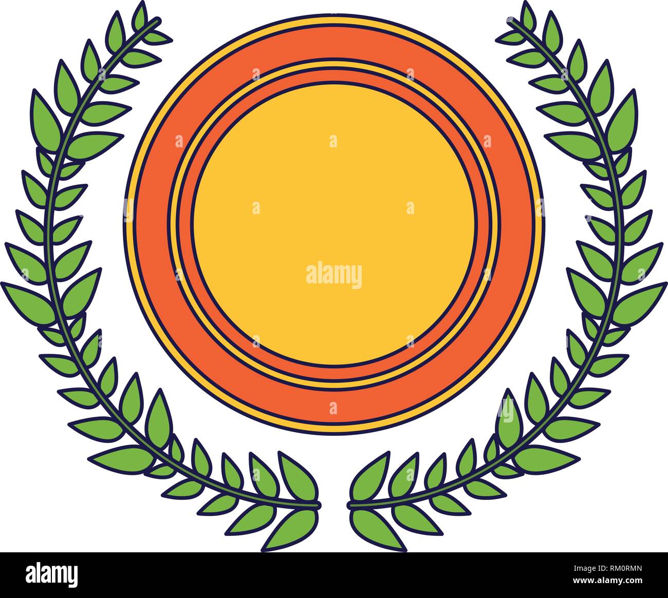 Covering of leaves Stock Vector Images - Alamy