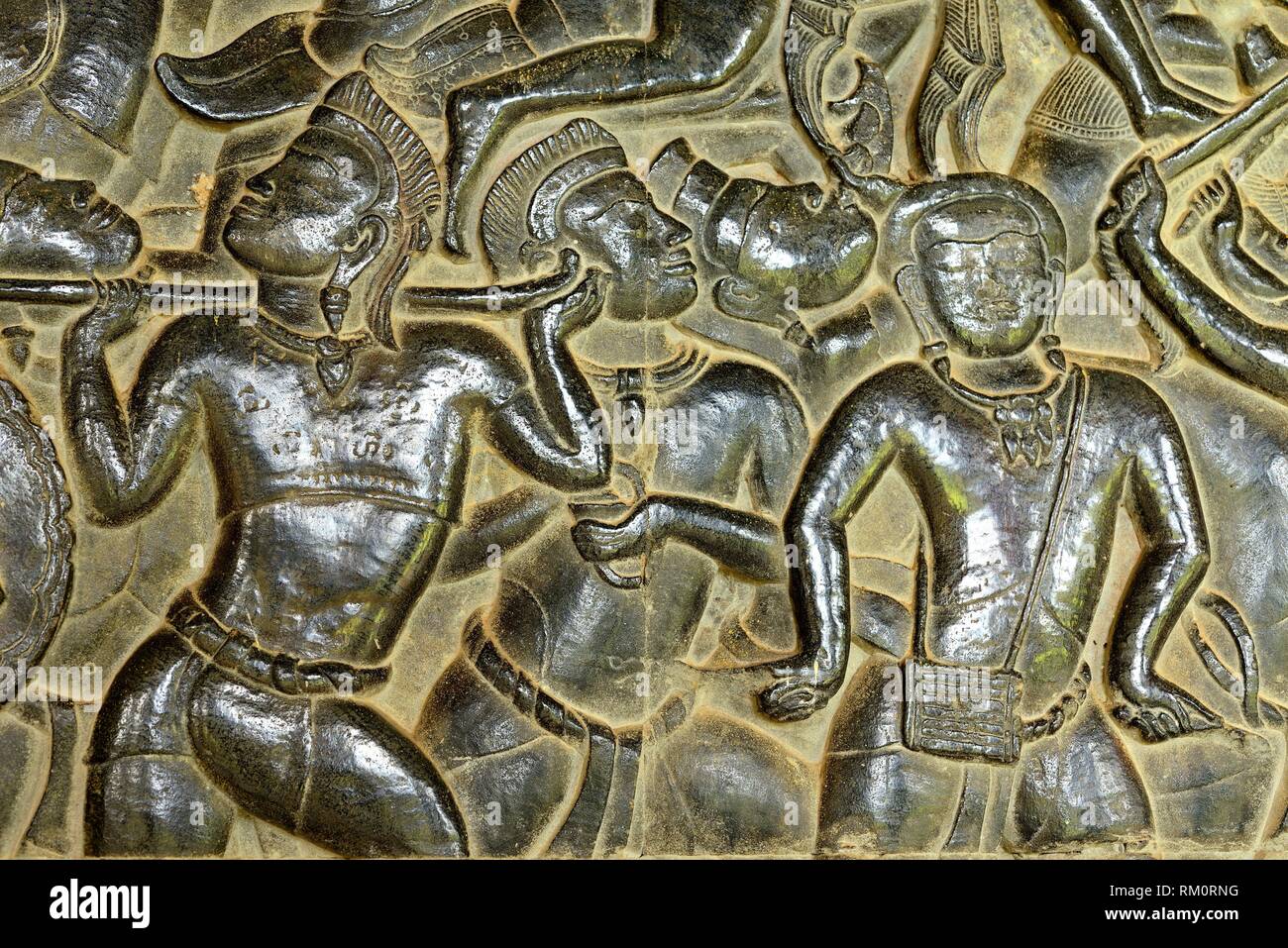 Soldier wat temple cambodia hi-res stock photography and images - Alamy