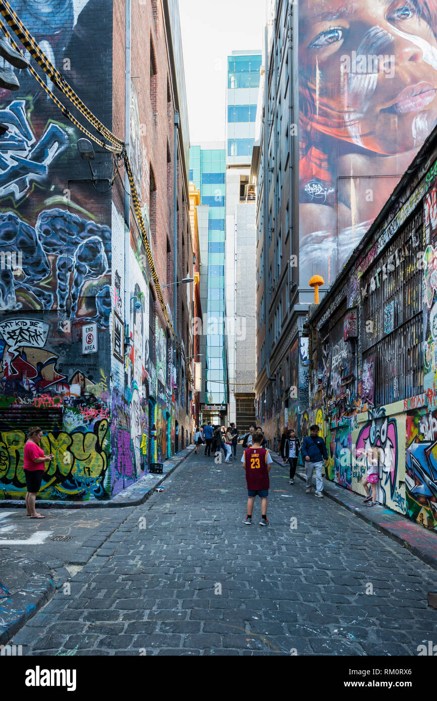 Graffiti art in Melbourne Stock Photo - Alamy