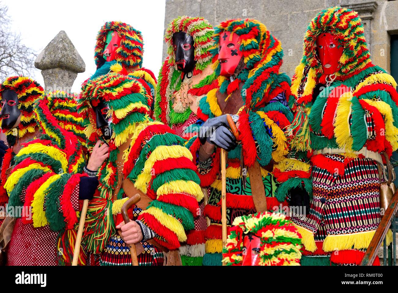 Caretos carnival portugal hi-res stock photography and images - Alamy