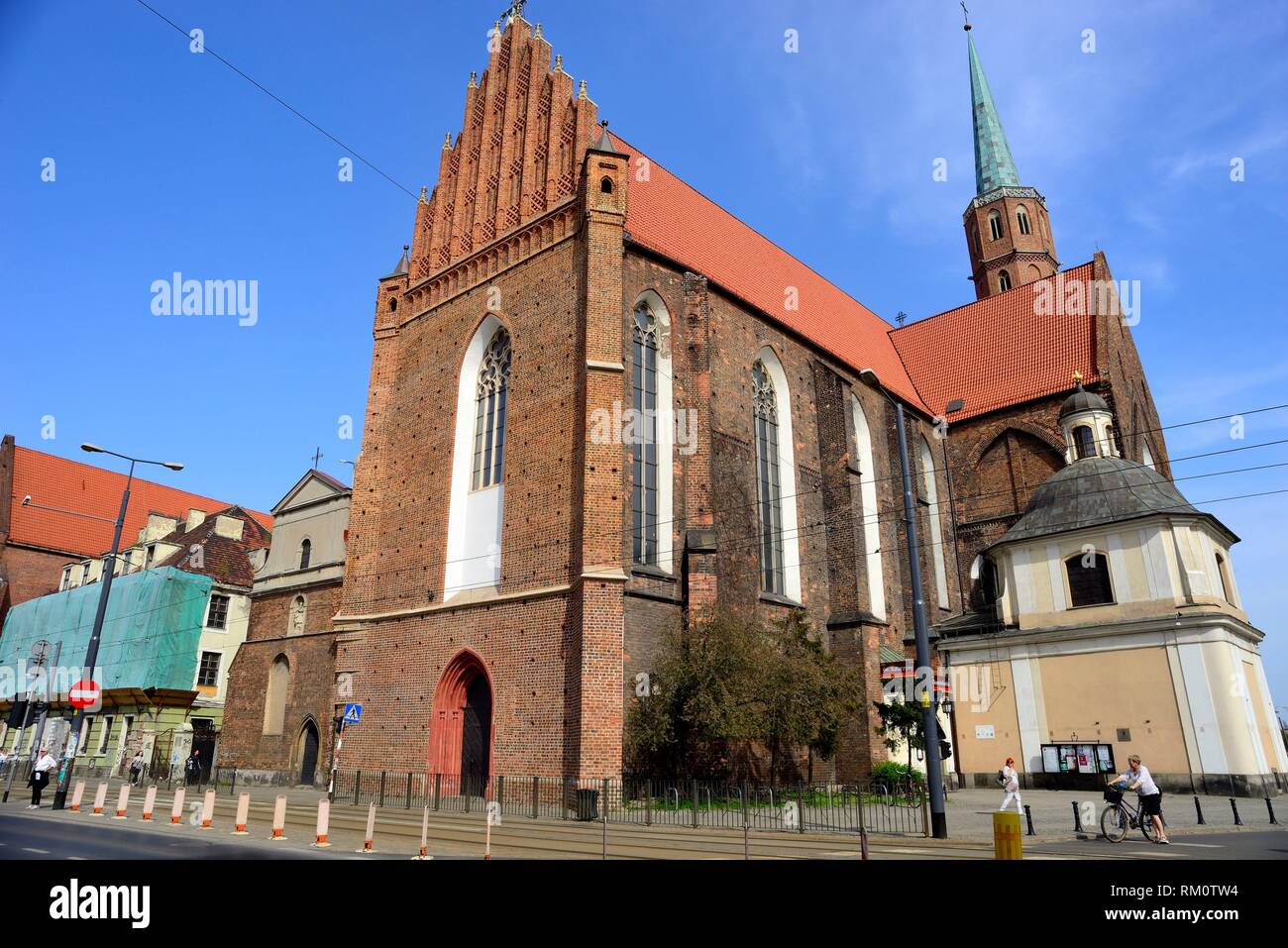 Dominican church of Wroclaw or Breslau, Poland Stock Photo - Alamy