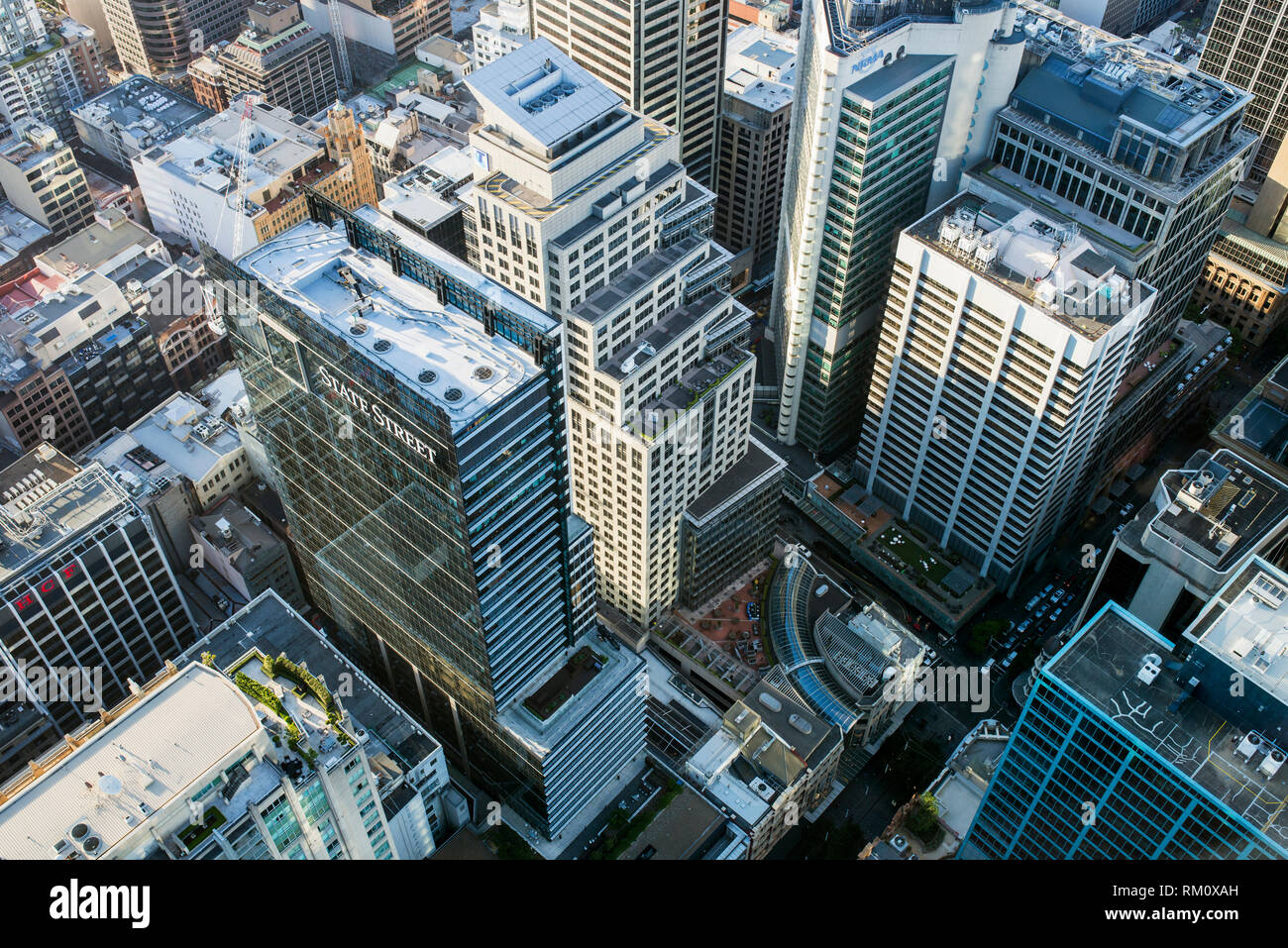 An aerial view of Sydney Stock Photo - Alamy