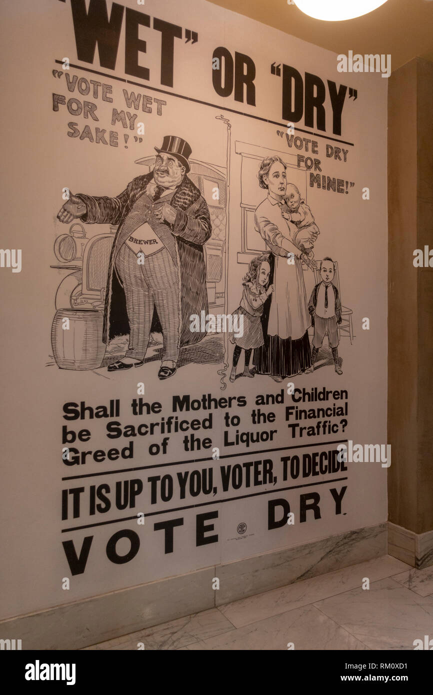 Prohibition vote dry hi-res stock photography and images - Alamy