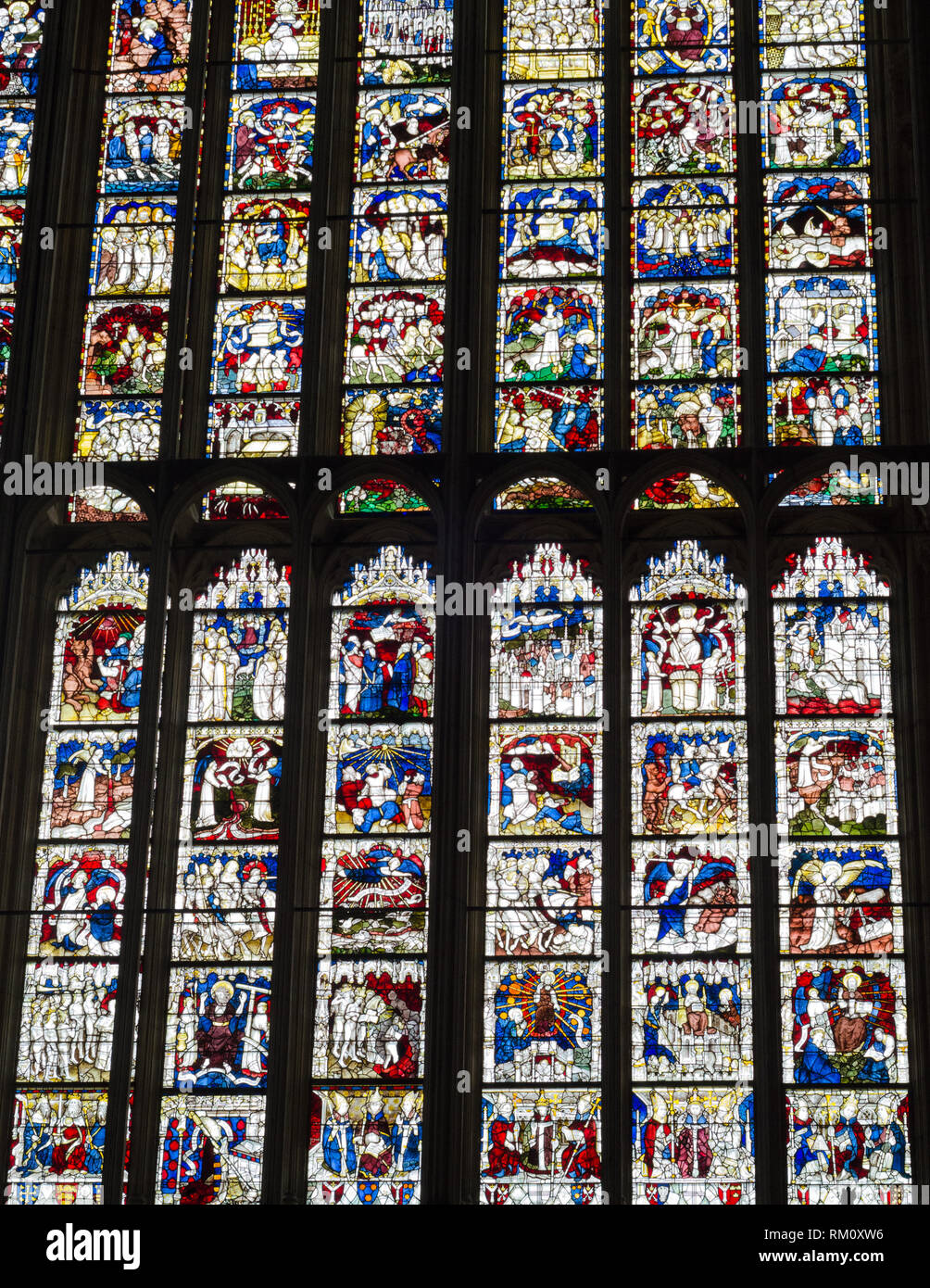 The interior of York Minster Cathedral in York, England Stock Photo - Alamy