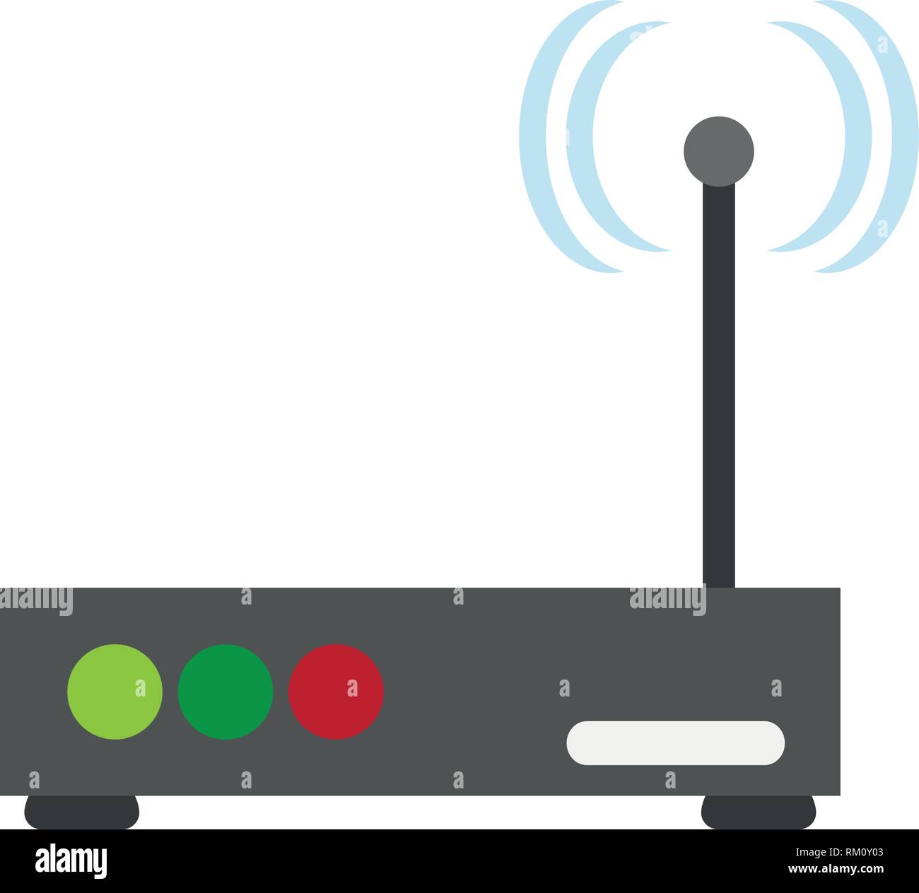 wifi internet router symbol Stock Vector Image & Art - Alamy