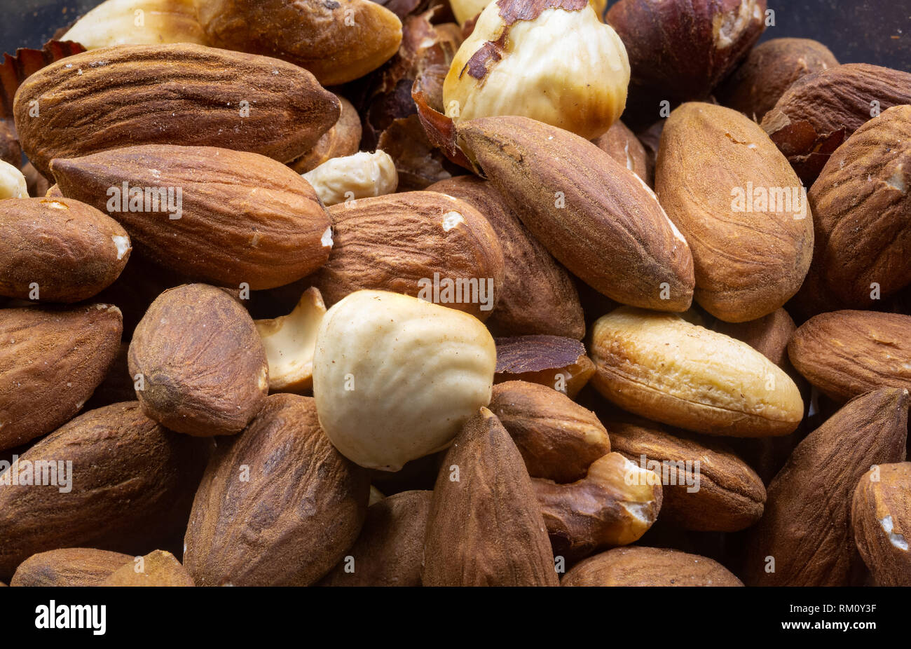 almonds and other nuts Stock Photo - Alamy