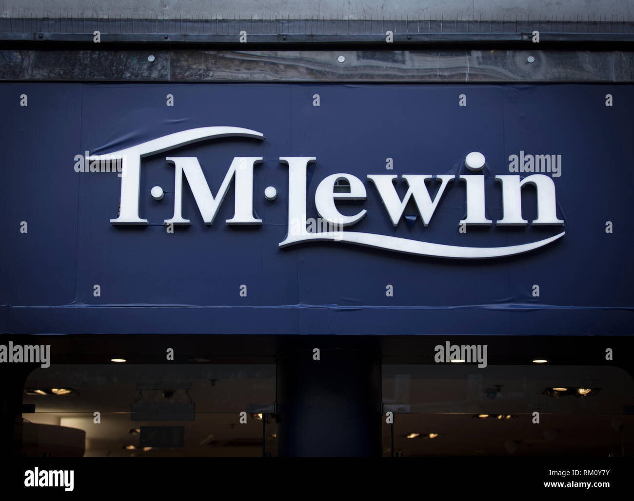 London, Greater London, United Kingdom, 7th February 2018, A sign and ...