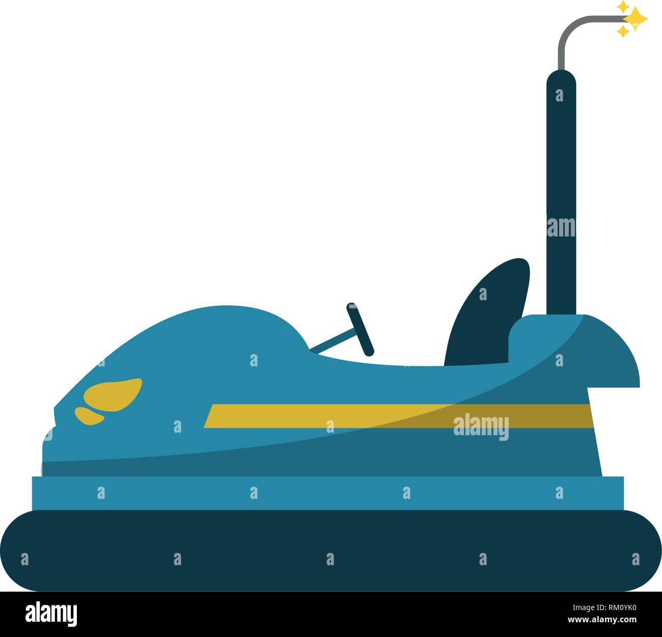 Bumper car cartoon Stock Vector Image & Art - Alamy