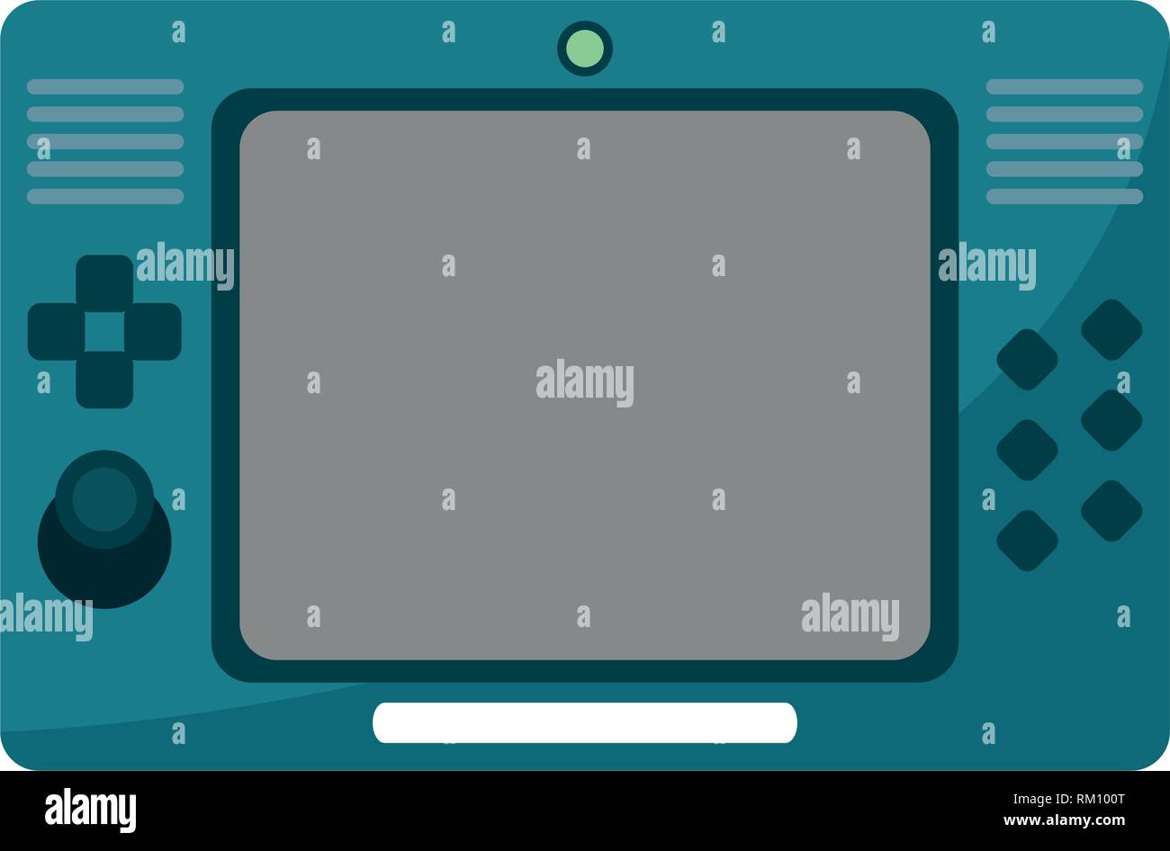 portable videogame console device Stock Vector Image & Art - Alamy