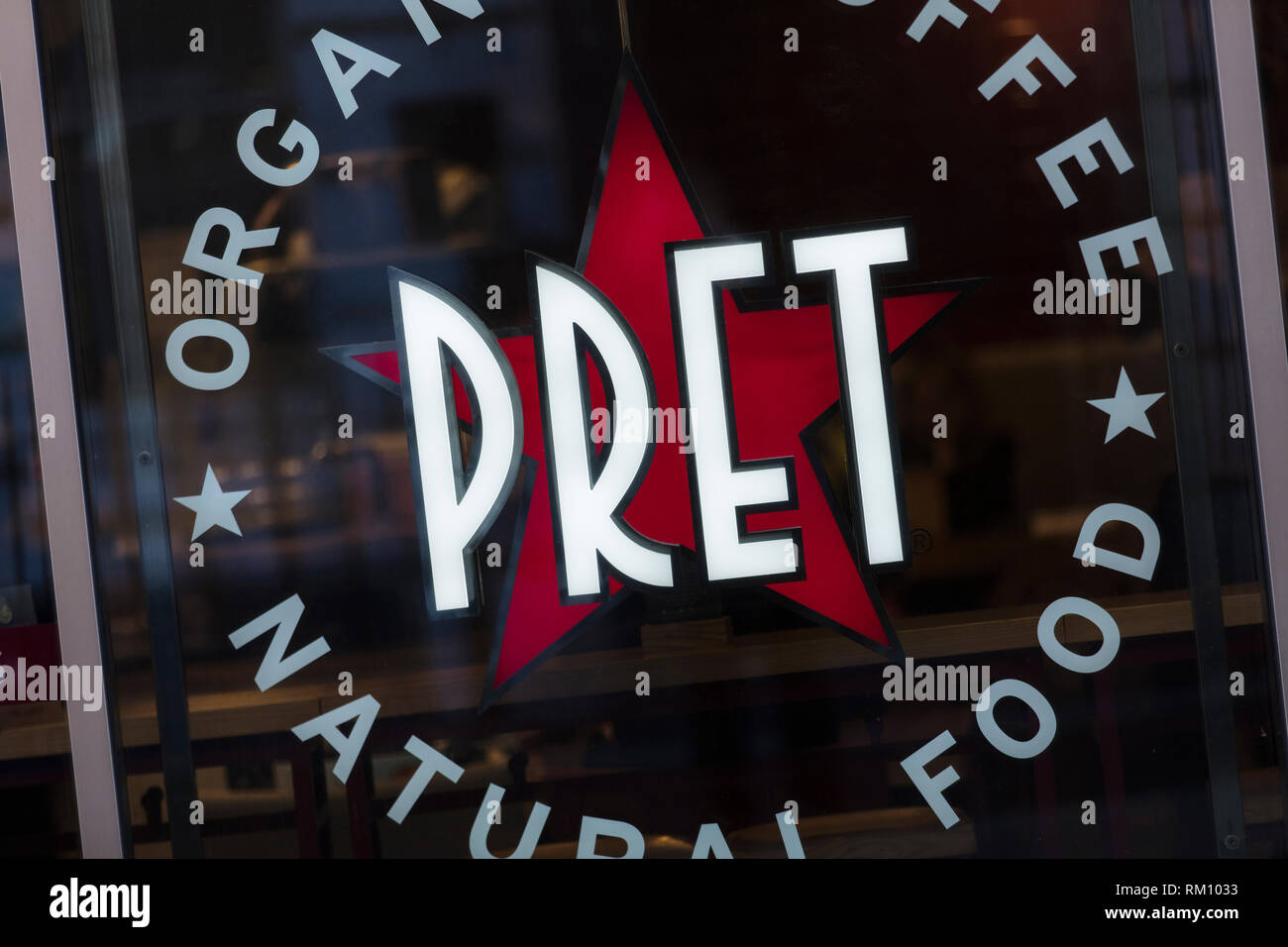 Pret logo hi-res stock photography and images - Alamy