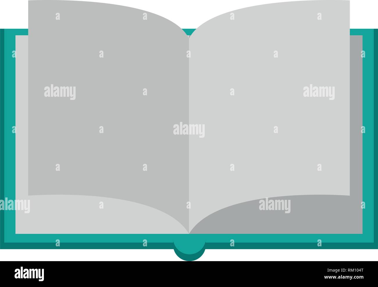 Book open cartoon isolated Stock Vector Image & Art - Alamy