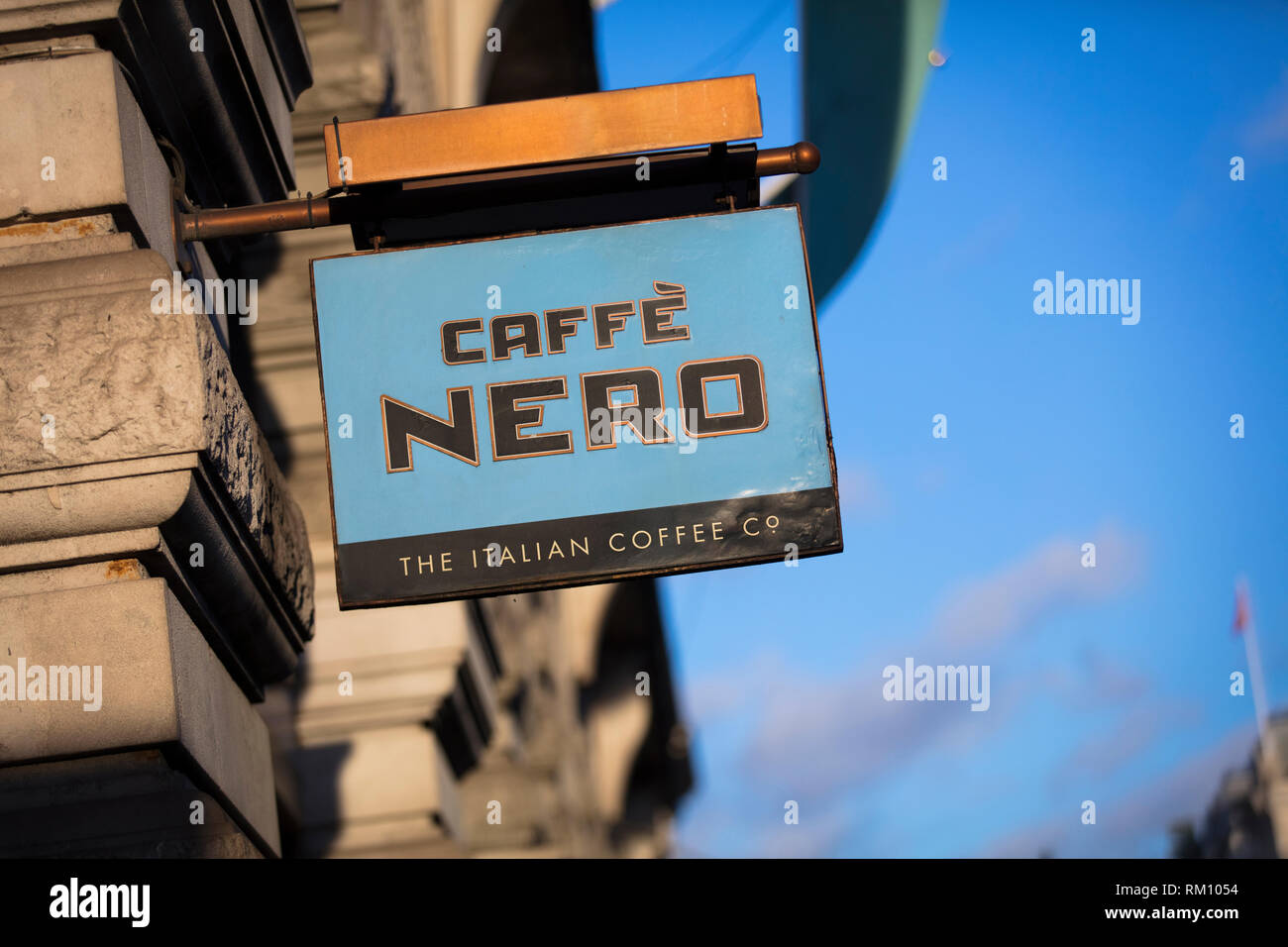 London, Greater London, United Kingdom, 7th February 2018, A sign and ...