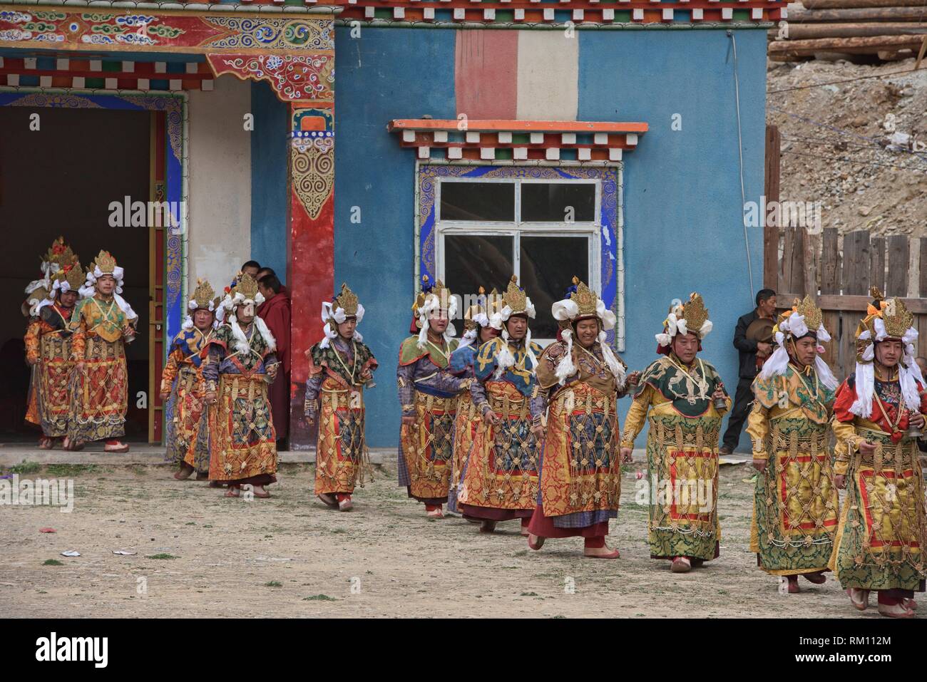 Tibetan Traditional Festival Stock Photos & Tibetan Traditional ...