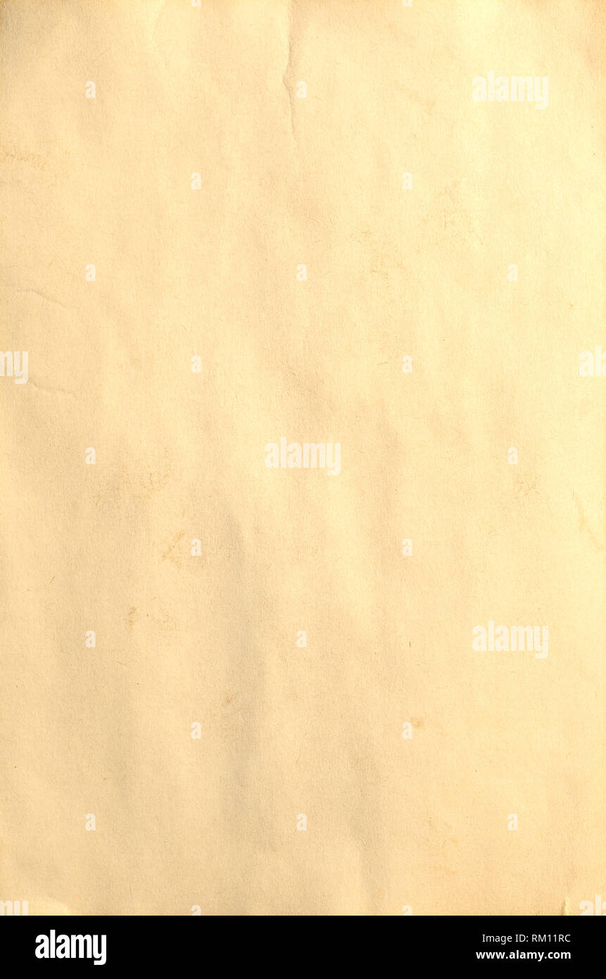 Old blank piece of antique vintage crumbling paper manuscript or ...