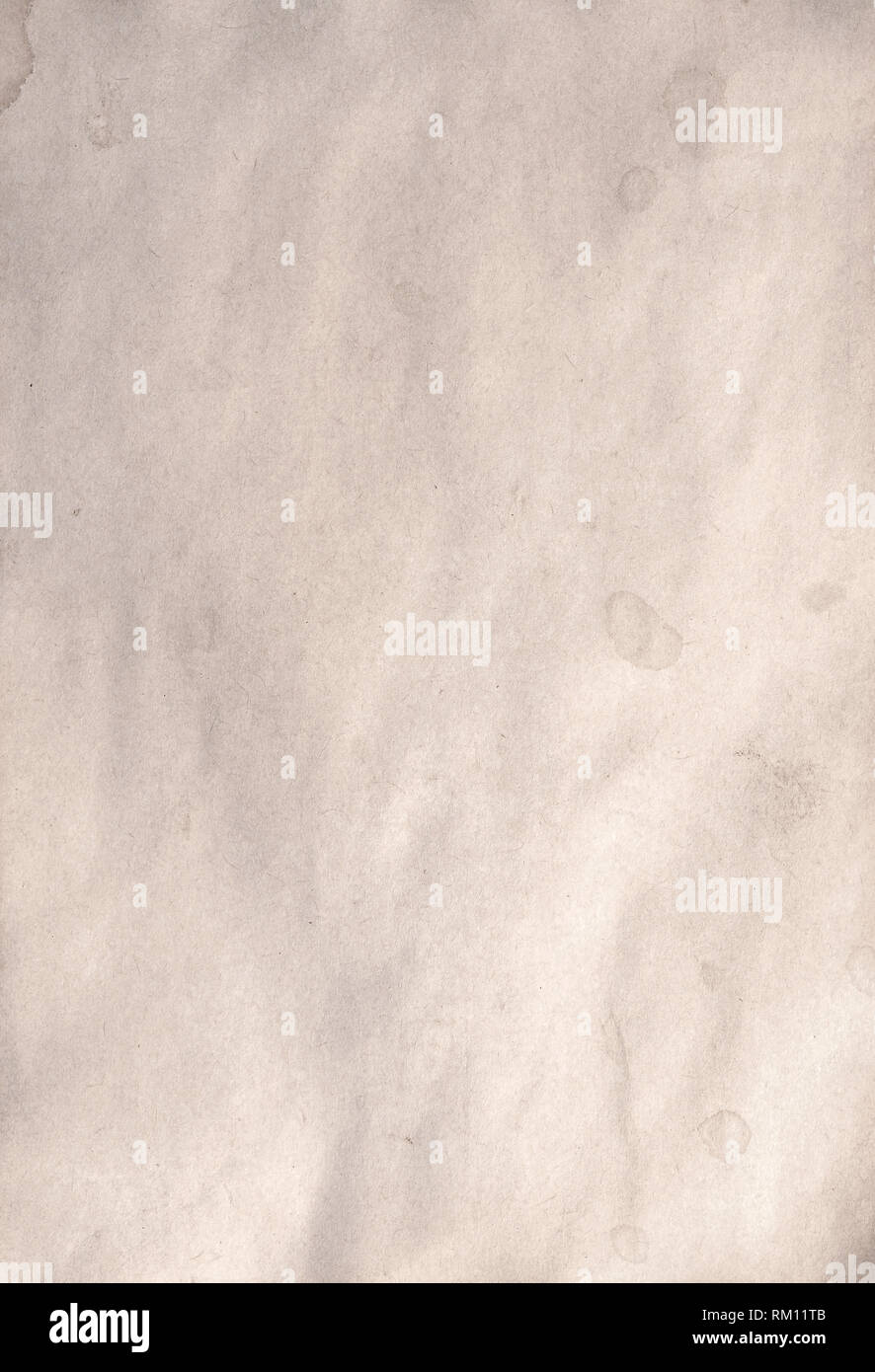 Old blank piece of antique vintage crumbling paper manuscript or ...