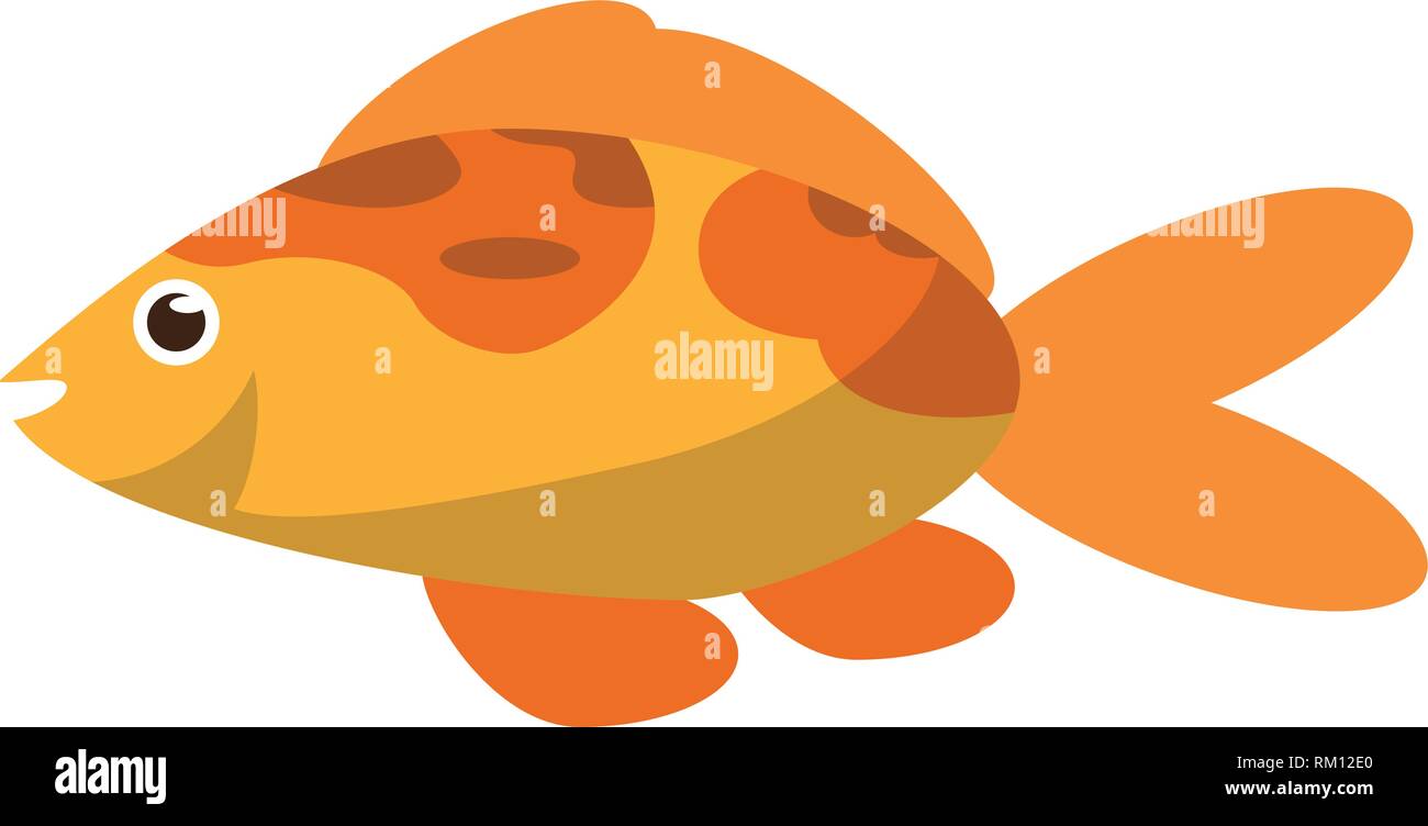 Fish sea animal cartoon Stock Vector Image & Art - Alamy