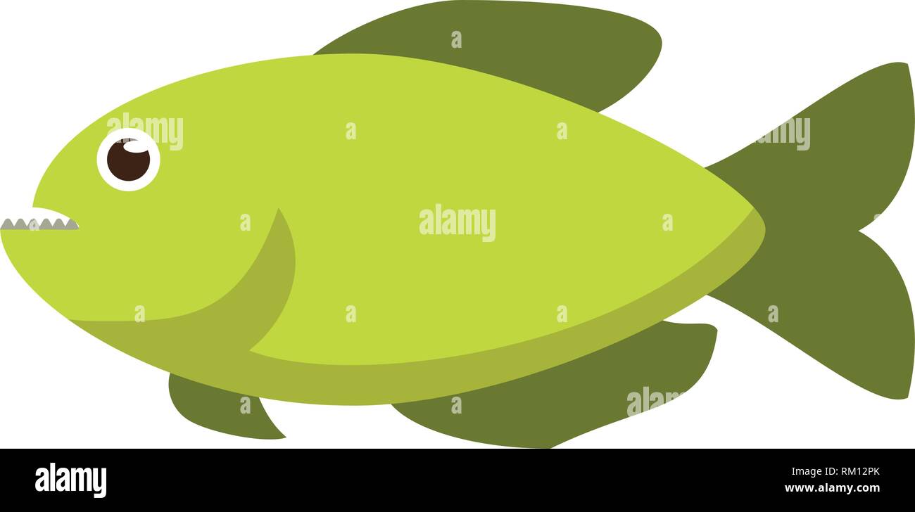 Fish sea animal cartoon Stock Vector Image & Art - Alamy