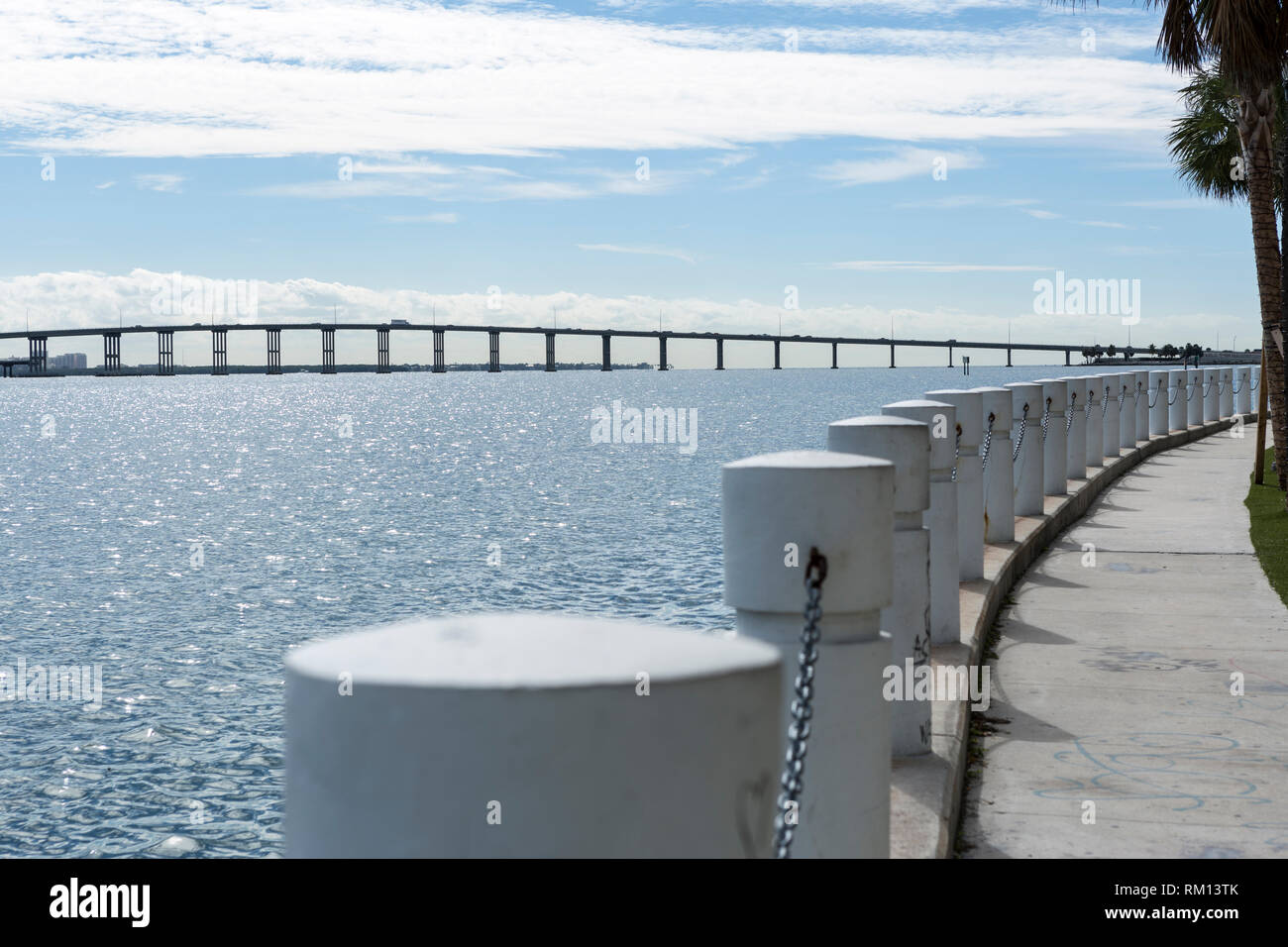 Rickenbacker causeway view hi-res stock photography and images - Alamy