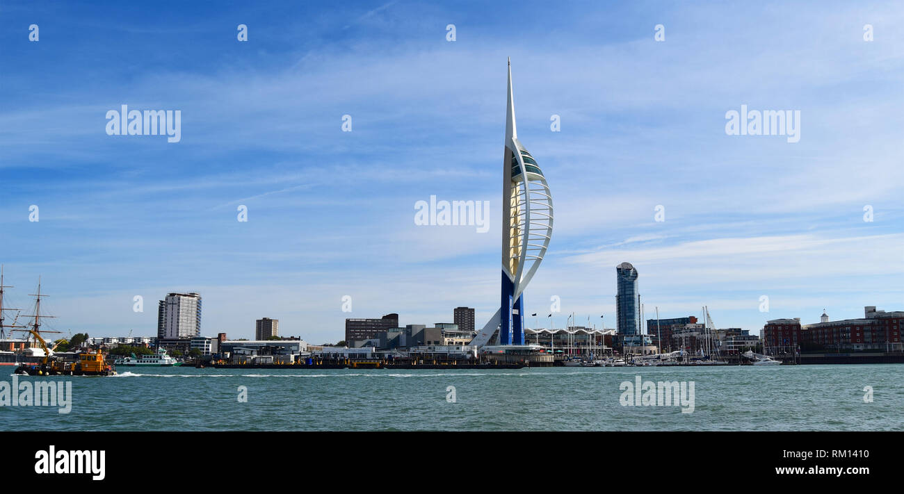 Portsmouth Historic Dockyard, Portsmouth, Hampshire, 240916 Stock Photo ...