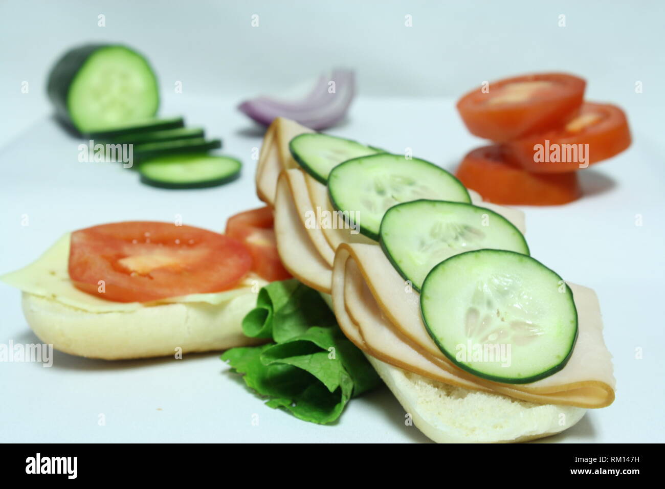 Foot long sandwich hi-res stock photography and images - Alamy