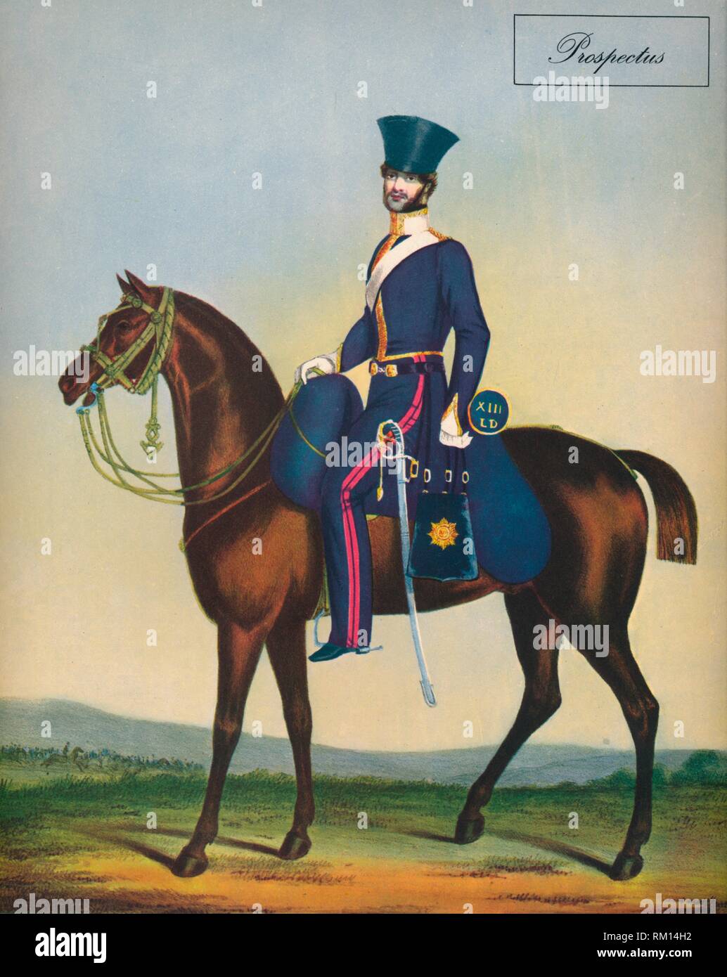 13th light dragoon uniform hi-res stock photography and images - Alamy