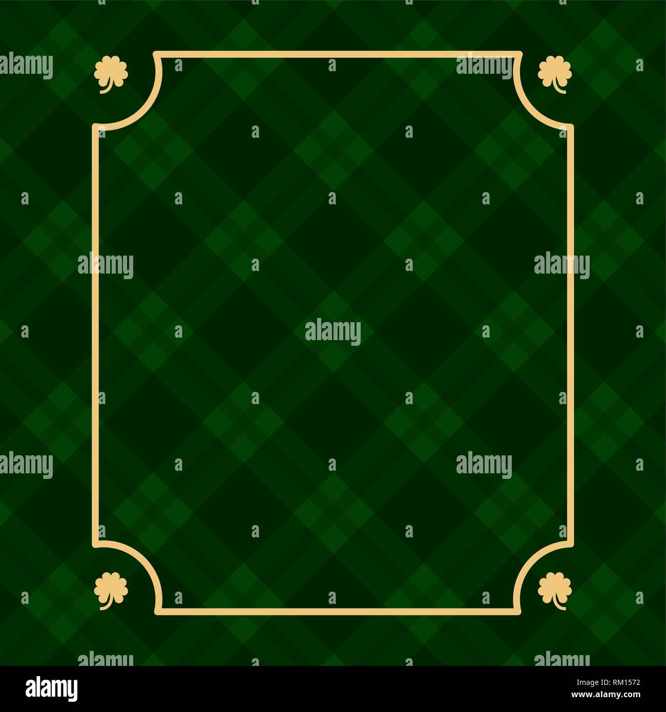 ireland pattern backdrop with frame vector illustration design Stock ...