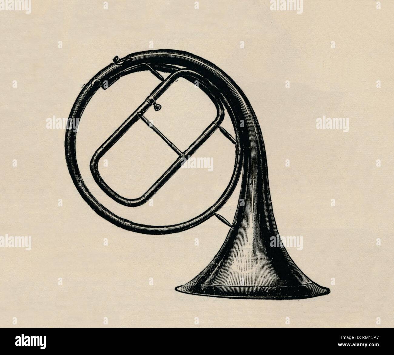 'Hand Horn', 1895. Creator: Unknown Stock Photo - Alamy