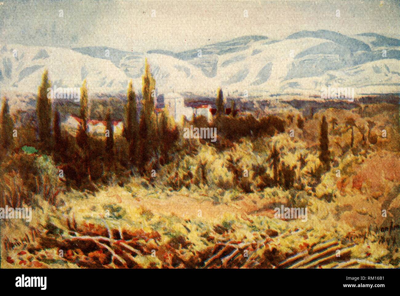 'Ruins of Jericho - Heb. xi. 30', c1924. Creators: James Clark, Henry A ...