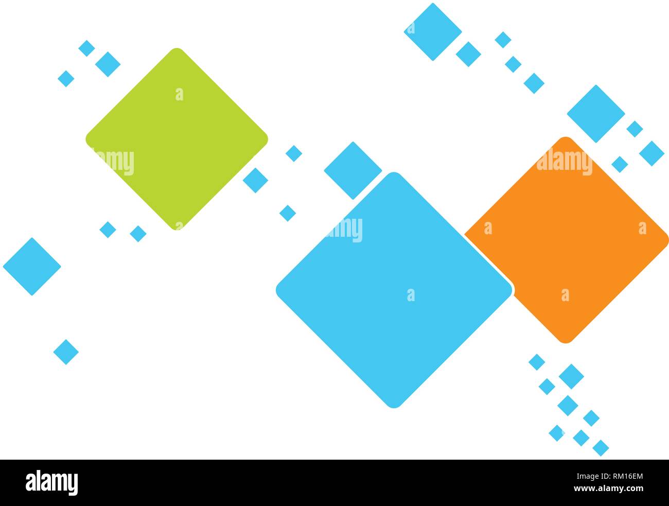Abstract light background with squares. modern vector illustration ...