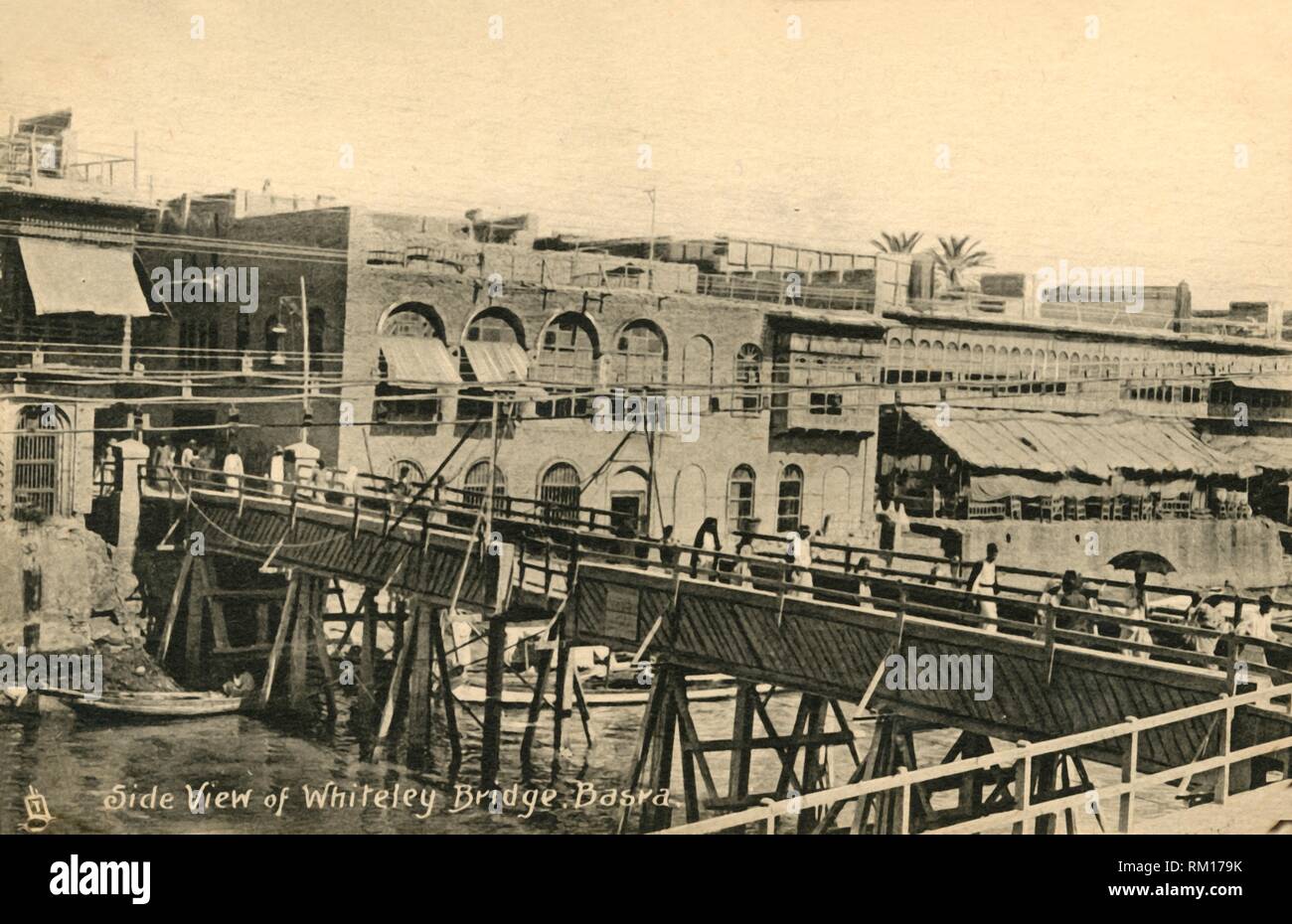'Side View of Whiteley Bridge, Basra', c1918-c1939. Creator: Unknown ...