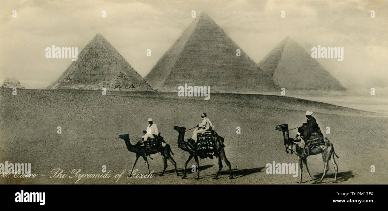 1930s egypt pyramids hi-res stock photography and images - Alamy