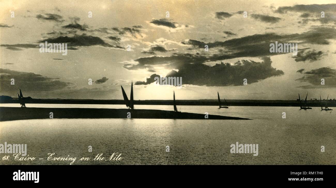 1920s cairo boat hi-res stock photography and images - Alamy
