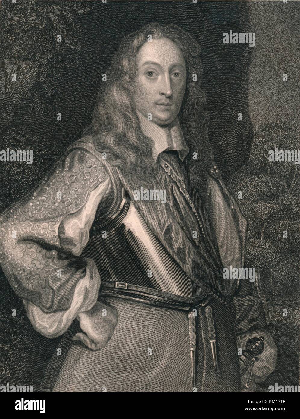 'Robert Greville, Lord Brooke. From the original, in the collection of ...