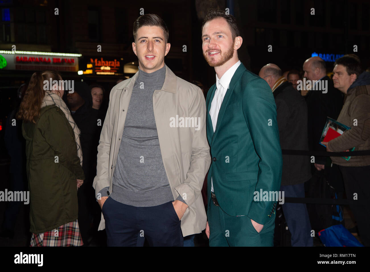 Twist and Pulse (Ashley Glazebrook and Glen Murphy) attending the press ...