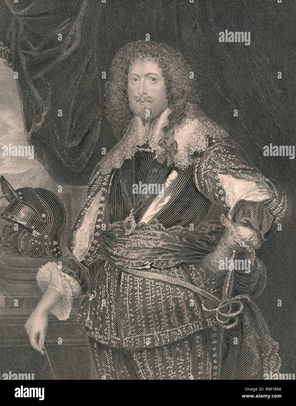 'Edward Sackville, Fourth Earl of Dorset', c1630s, (early-mid 19th ...