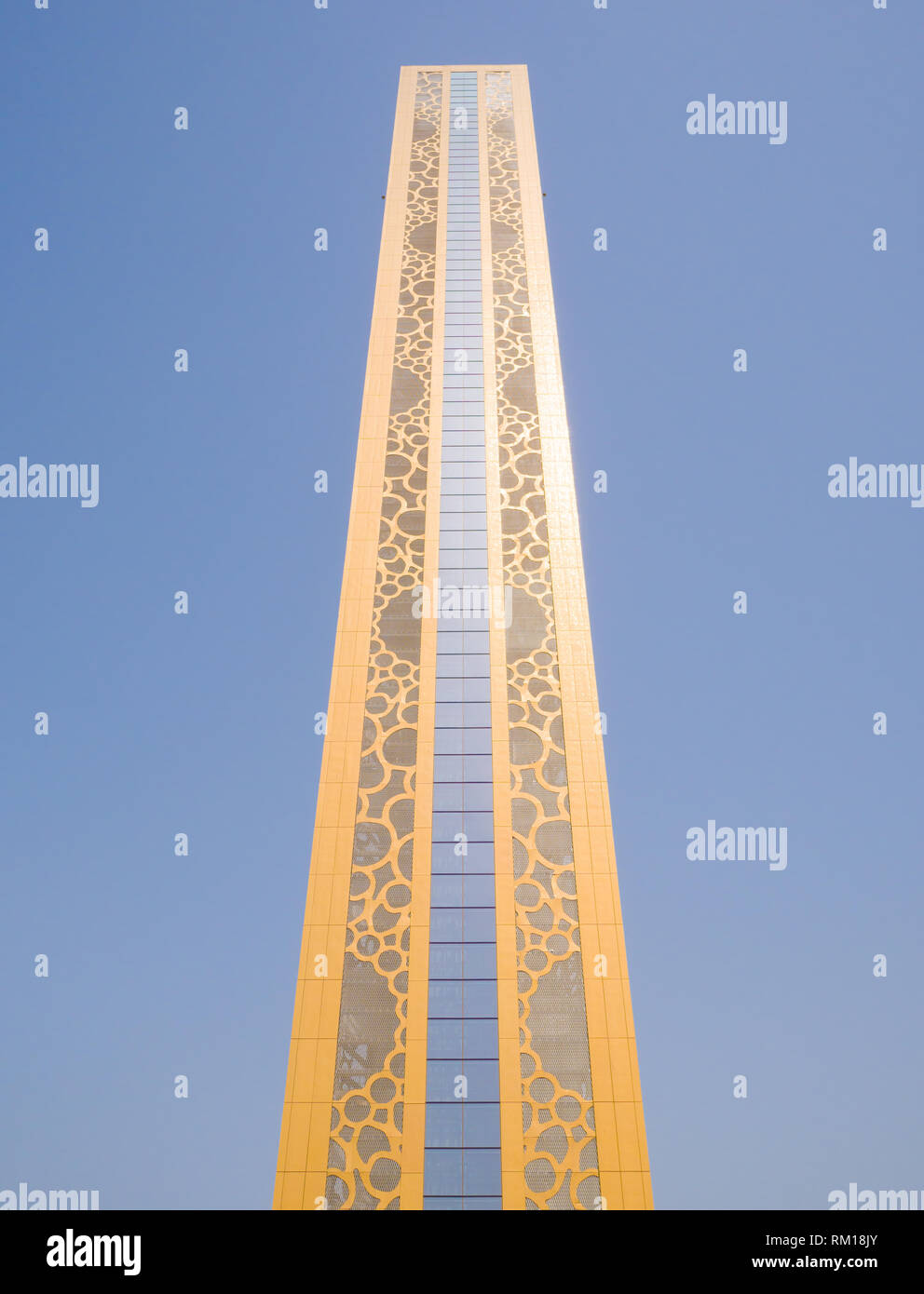 Dubai, UAE - May 15, 2018: Dubai Frame is one of the latest landmark of ...