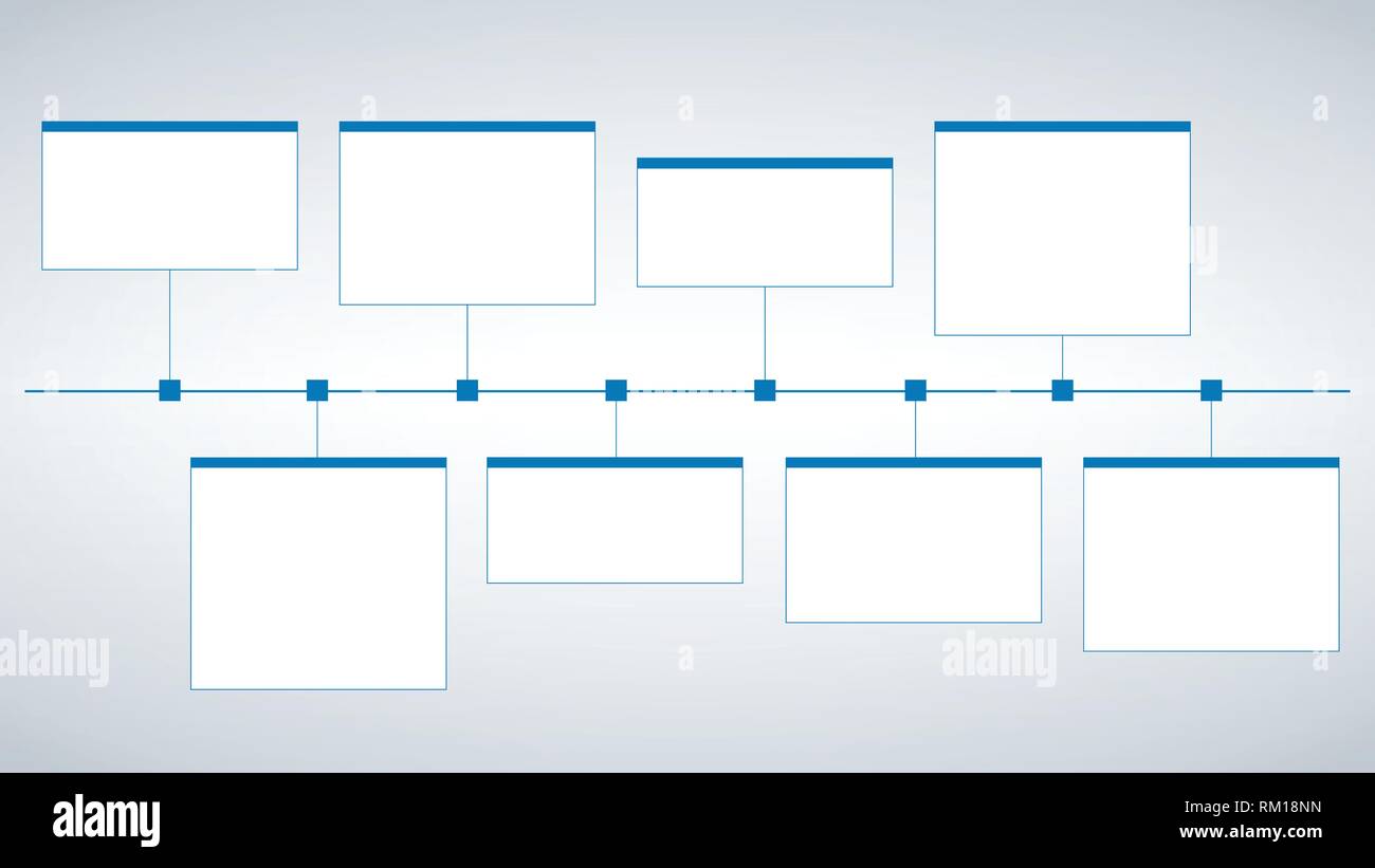 Modern clean business style timeline template. Vector. can be used for ...