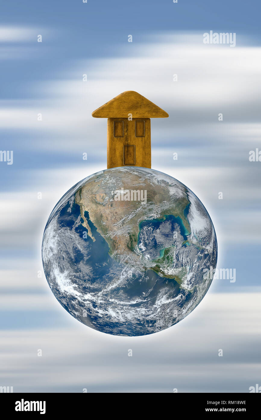 The Earth is our home - including elements furnished by NASA Stock ...