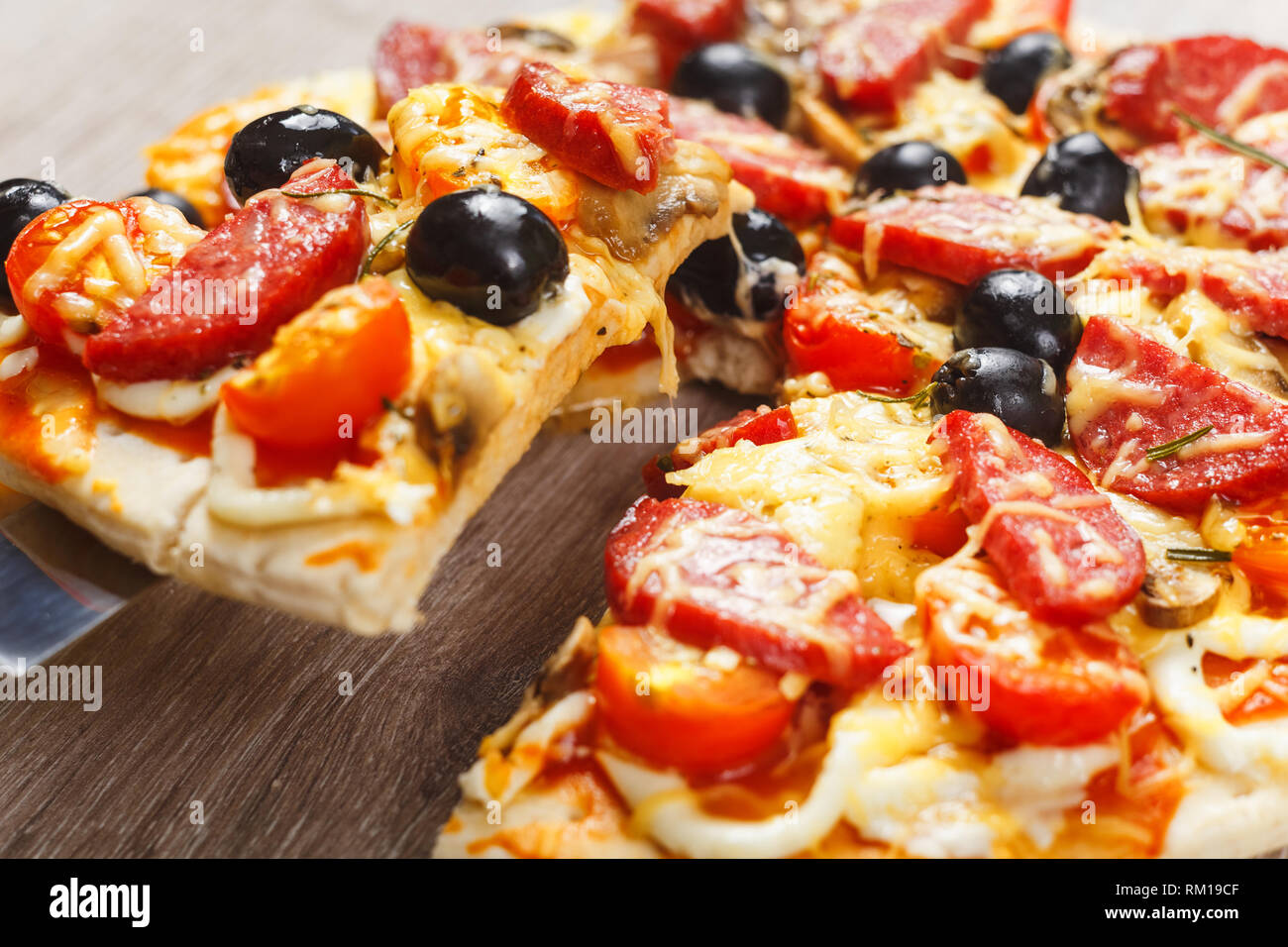 Pizza slice dripping hi-res stock photography and images - Alamy
