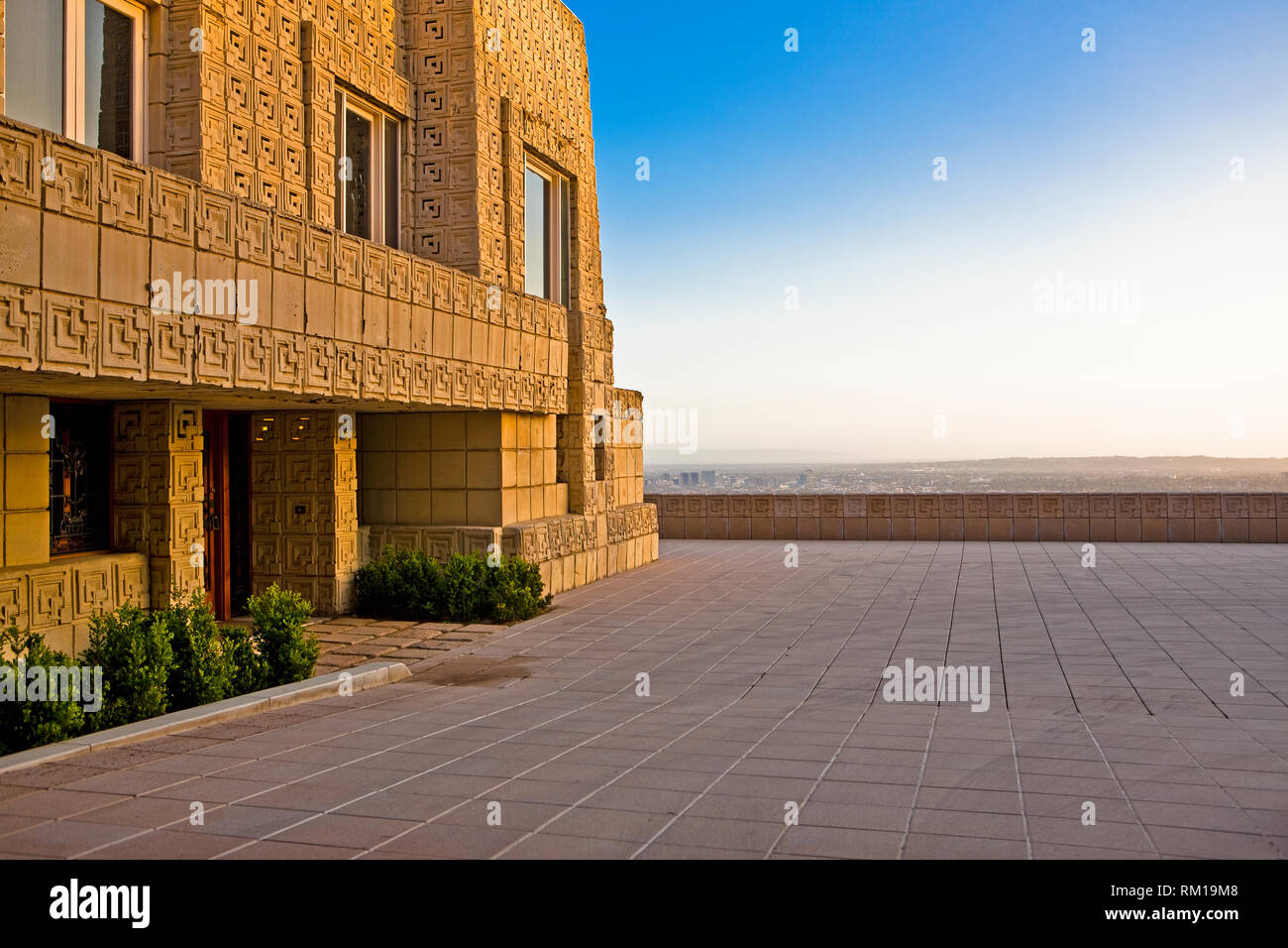 Building With a Carved Brickwork Design Stock Photo - Alamy